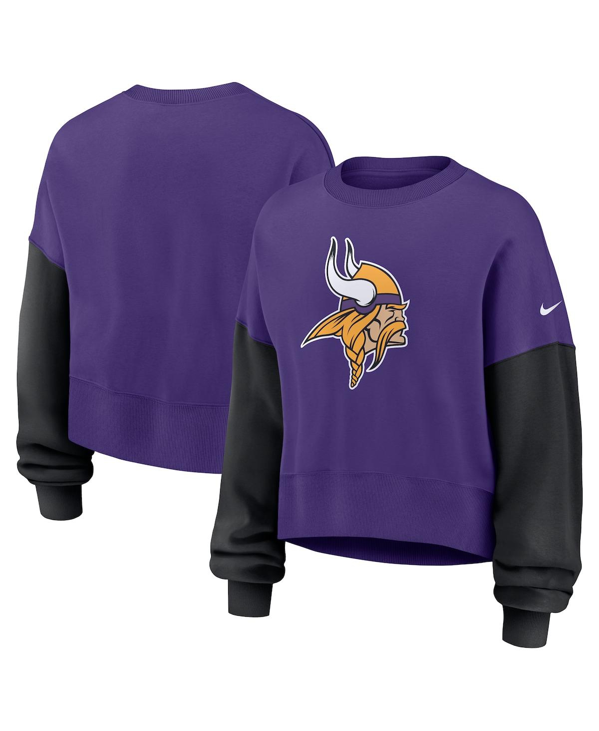Click here for Nike Womens Purple Minnesota Vikings Oversized Col... prices