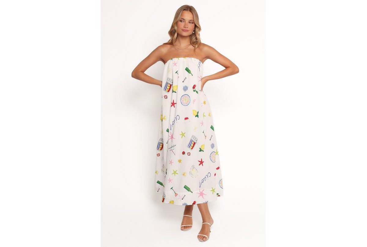 Click here for Petal and Pup Celia Maxi Dress - Multi prices