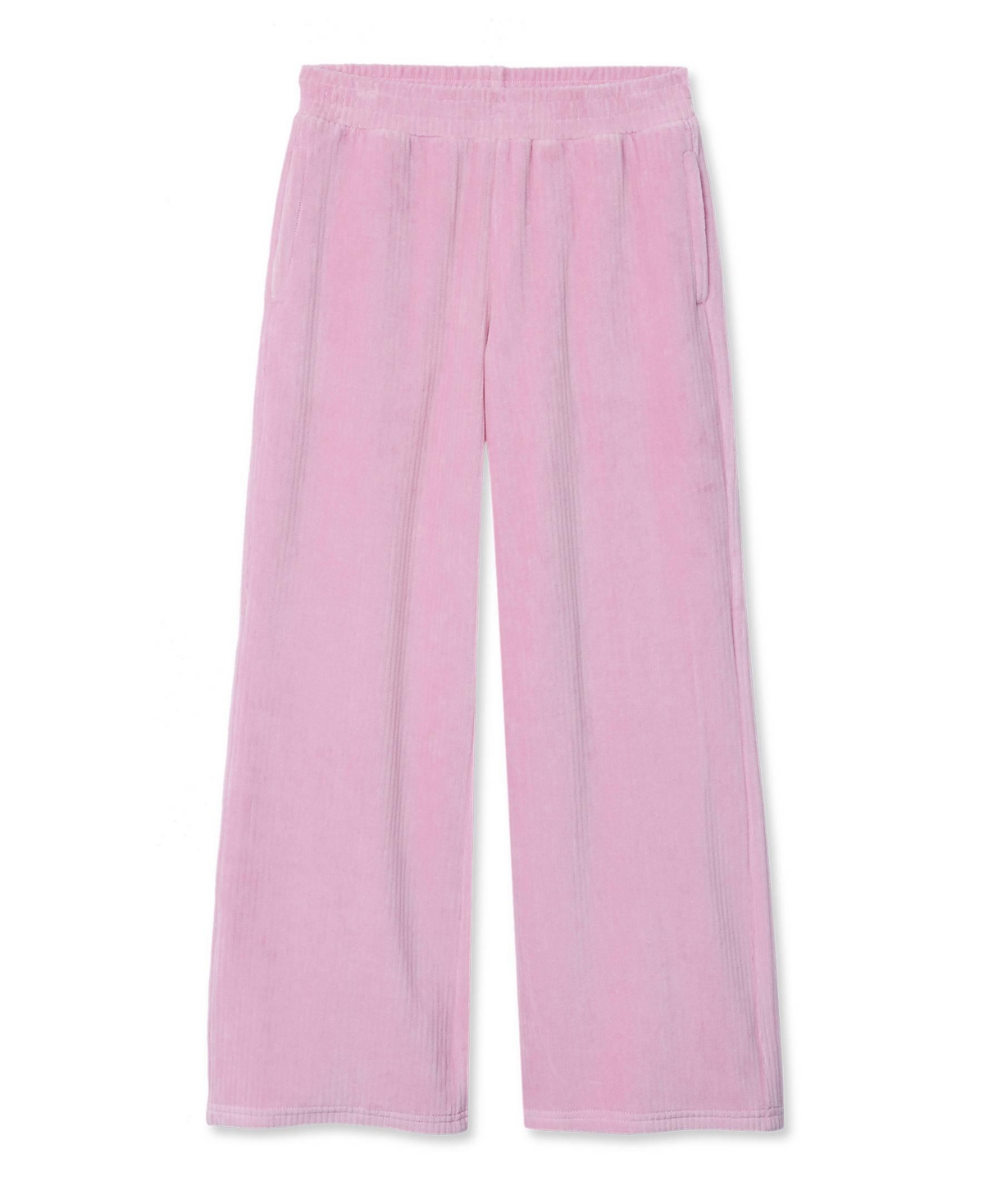 Click here for Lands End Girls Corduroy Wide Leg Knit Pants - Mau... prices