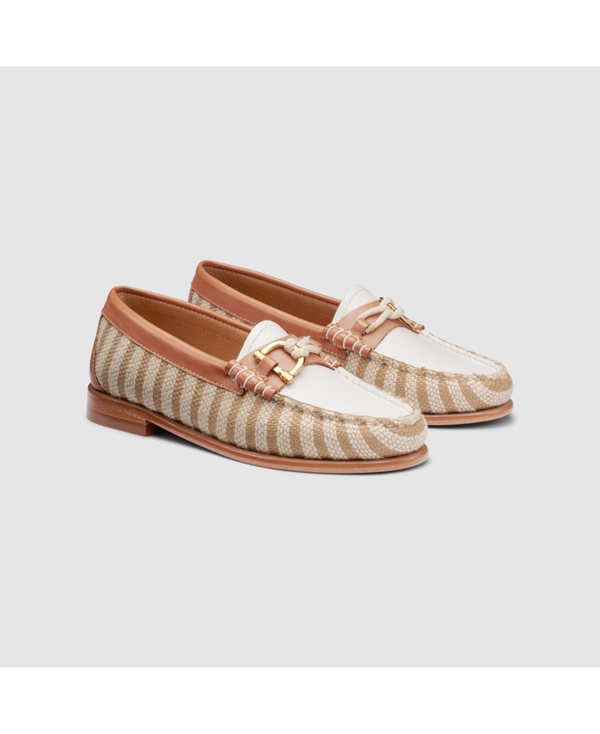 Click here for G.h.bass Womens Lilly Nautical Weejuns Loafer - Ta... prices