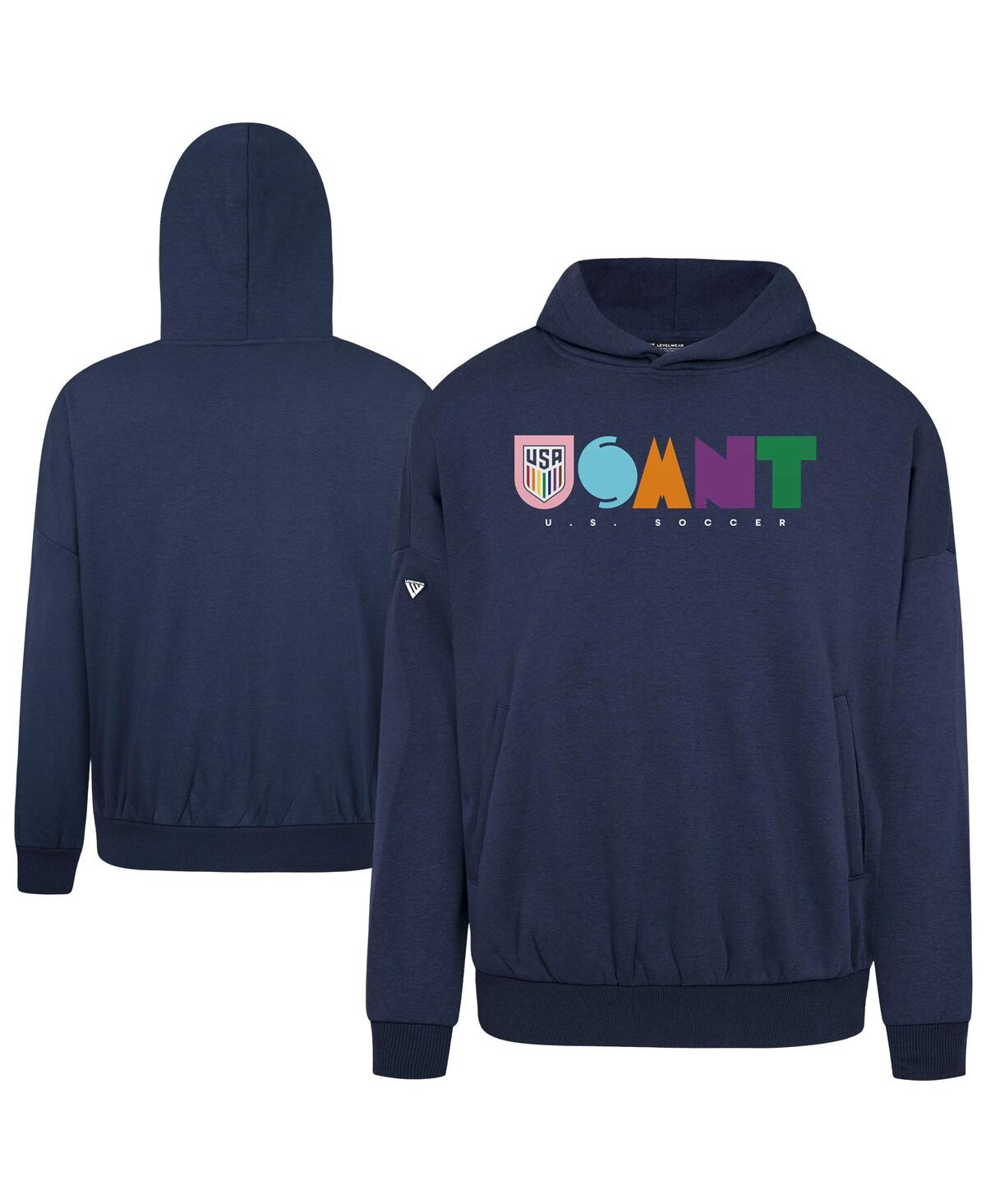 Click here for LevelWear Mens Navy Usmnt Contact Full On Pullover... prices