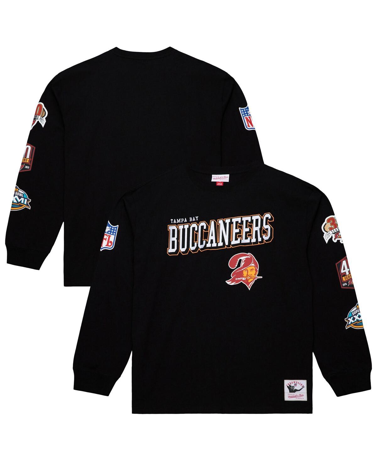 Click here for Mitchell & Ness Mens Black Tampa Bay Buccaneers Tr... prices