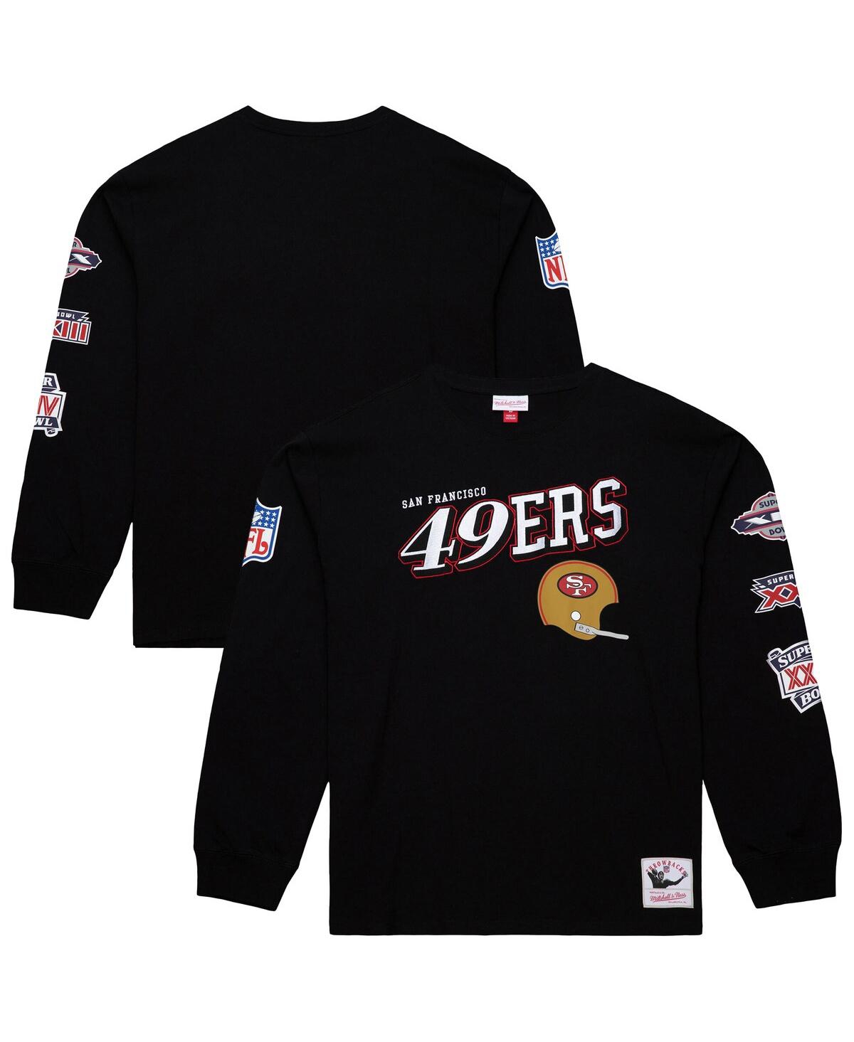 Click here for Mitchell & Ness Mens Black San Francisco 49ers Tra... prices