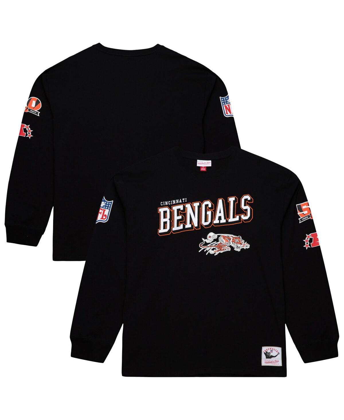 Click here for Mitchell & Ness Mens Black Cincinnati Bengals Trai... prices