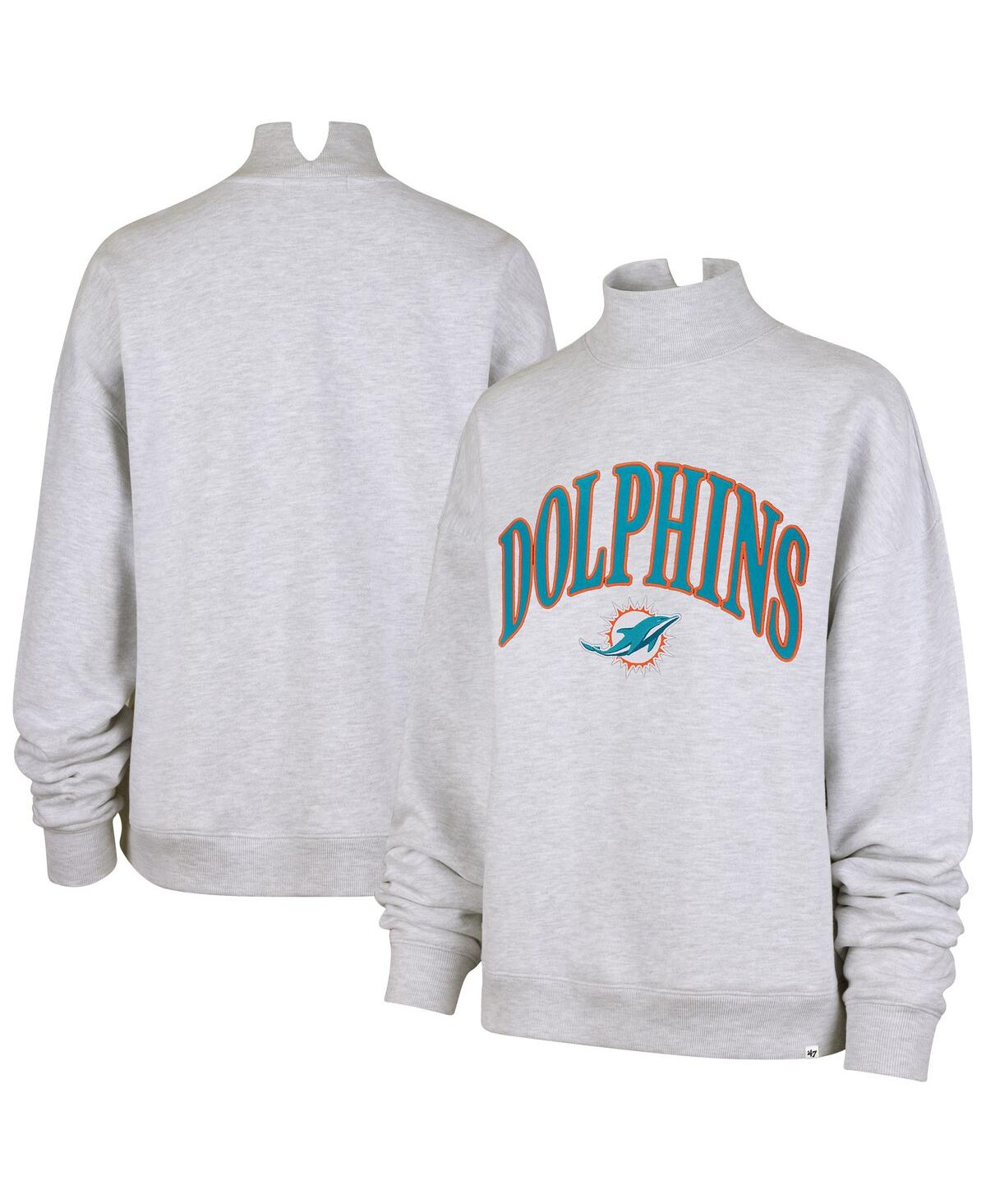 Click here for 47 Brand Womens Heather Gray Miami Dolphins Vantag... prices
