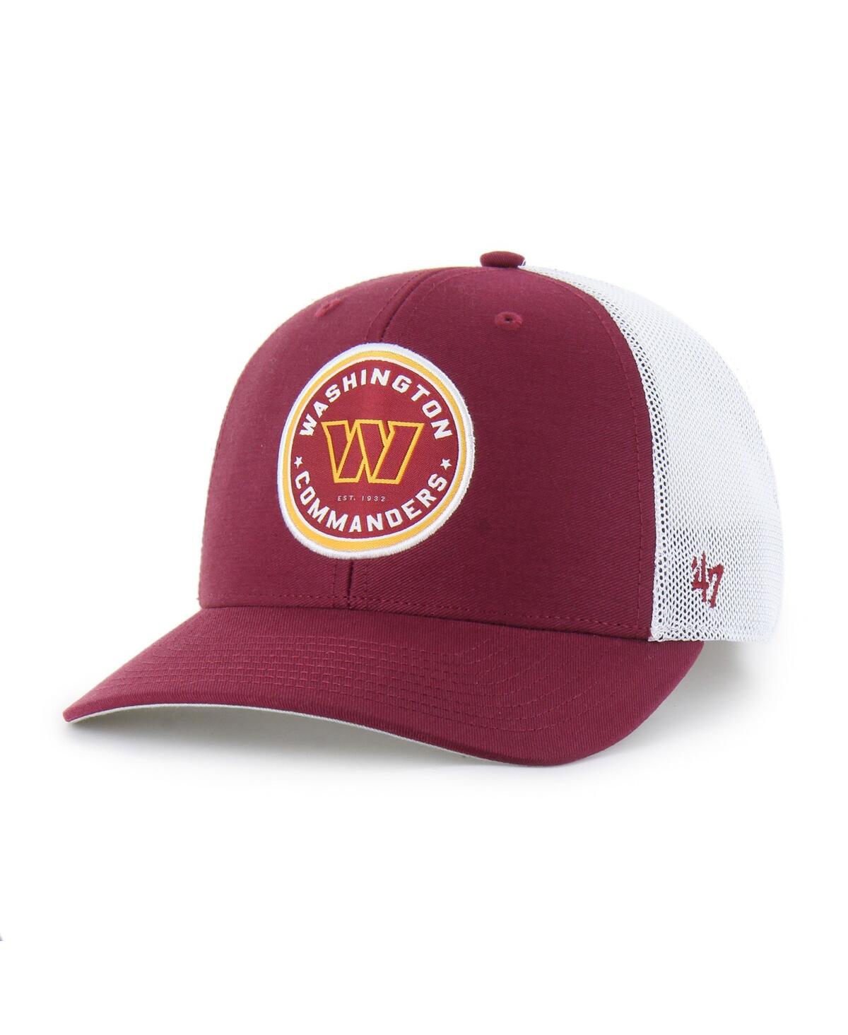 Click here for 47 Brand Mens Burgundy Washington Commanders Discl... prices