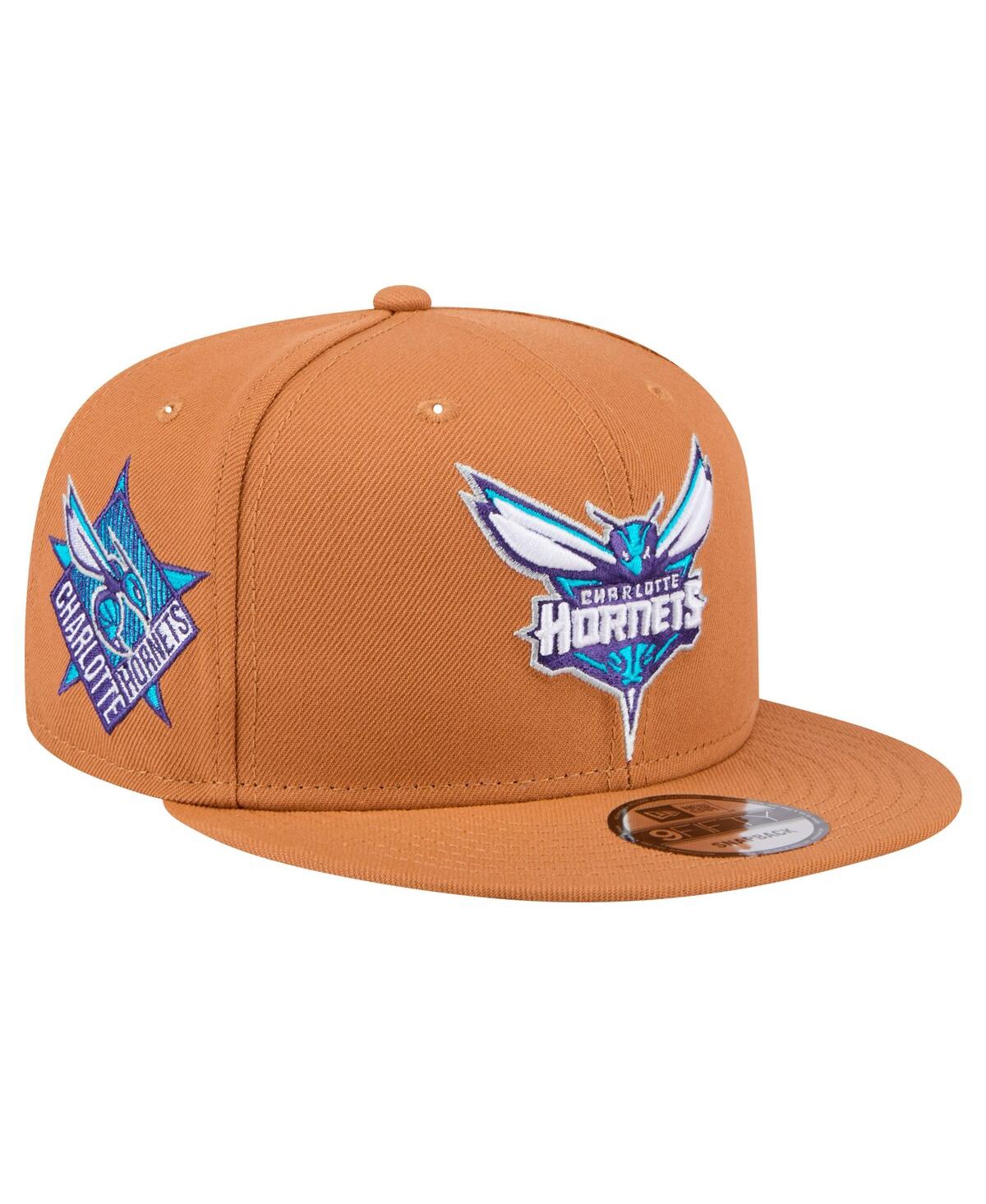 Click here for New Era Mens Tan Charlotte Hornets Color Pack 9FIF... prices