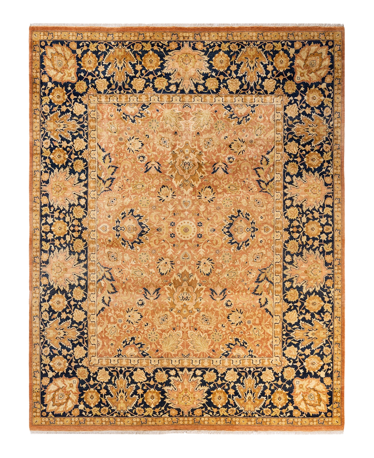 Adorn Hand Woven Rugs Mogul M1207 81x103 Area Rug - Orange