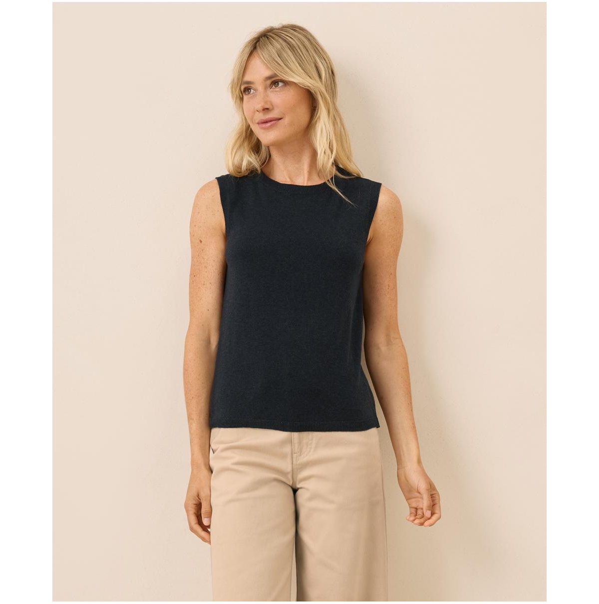 Click here for Pact Womens Organic Cotton Classic Fine Knit Shell... prices