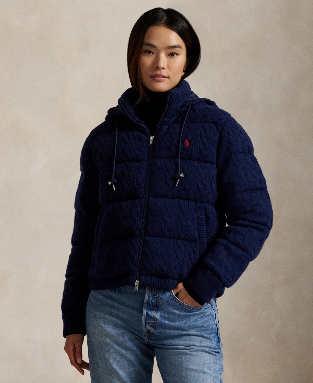Click here for Polo Ralph Lauren Womens Hooded Quilt Jacket - Spr... prices