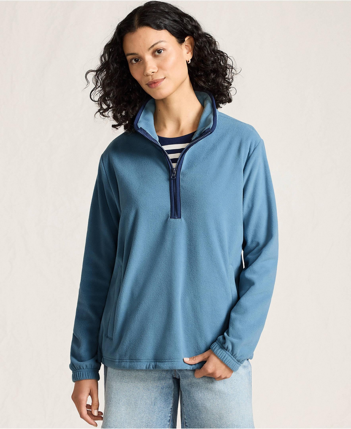 Click here for Lands End Womens Anyweather RainDefense Fleece Qua... prices