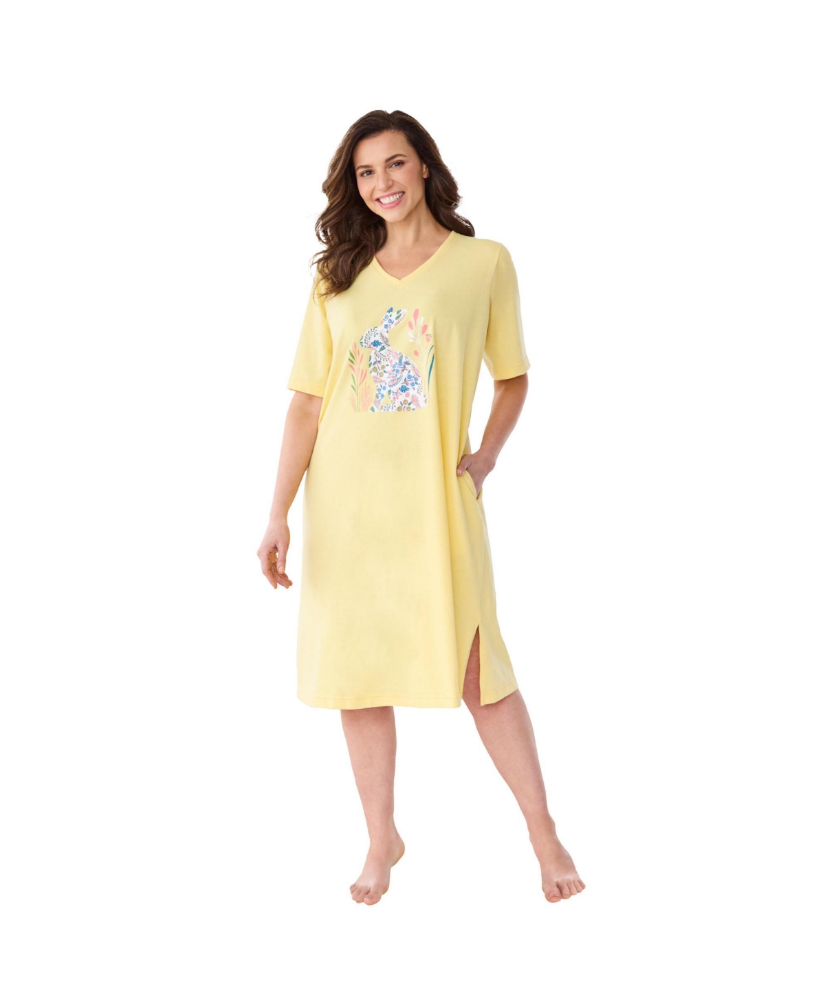 Click here for Only Neccessities Womens Graphic Sleepshirt - Yell... prices