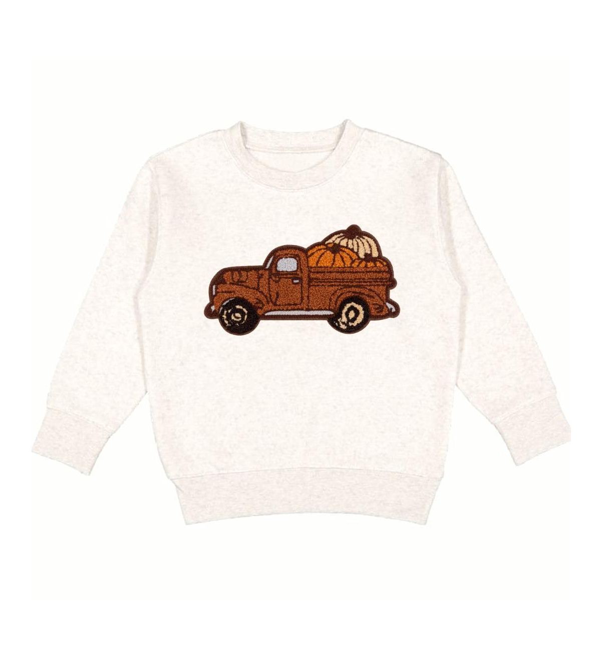 Click here for Sweet Wink Baby Boys Fall Truck Patch Sweatshirt -... prices