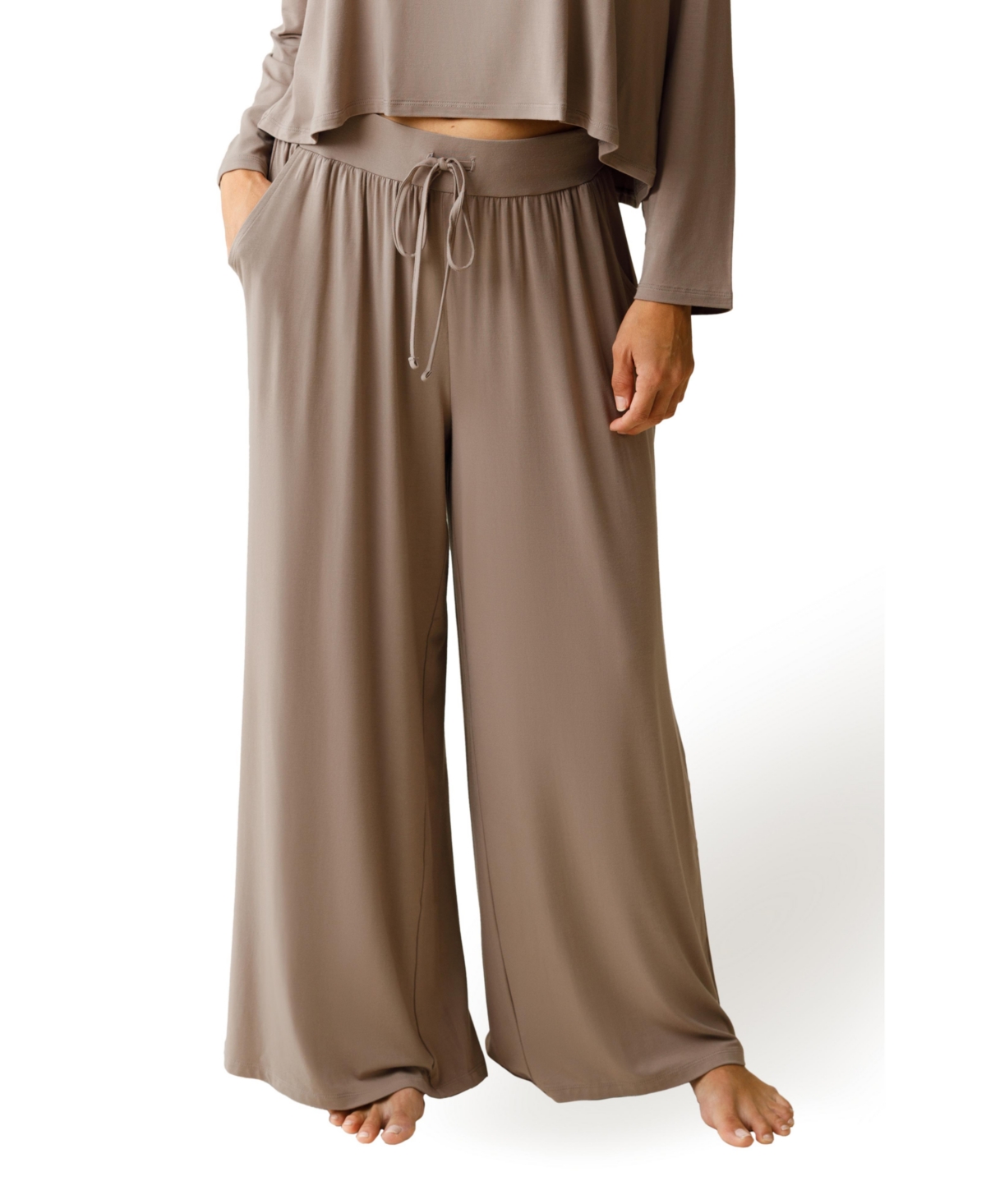 Click here for Kindred Bravely Aria Casual Lounge Pants - Taupe prices
