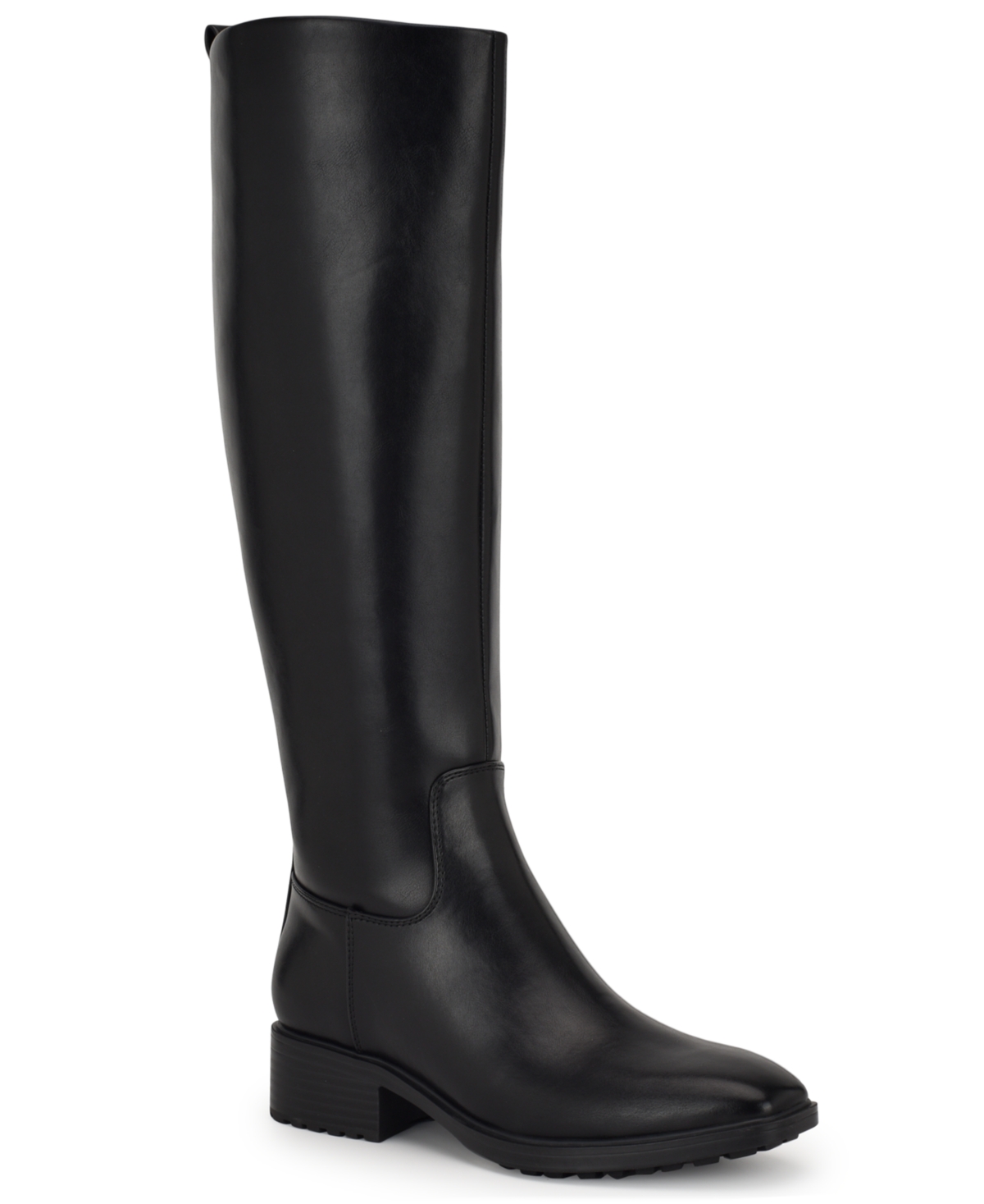 Click here for Nine West Womens Barile Wide Calf Tall Block Heel... prices