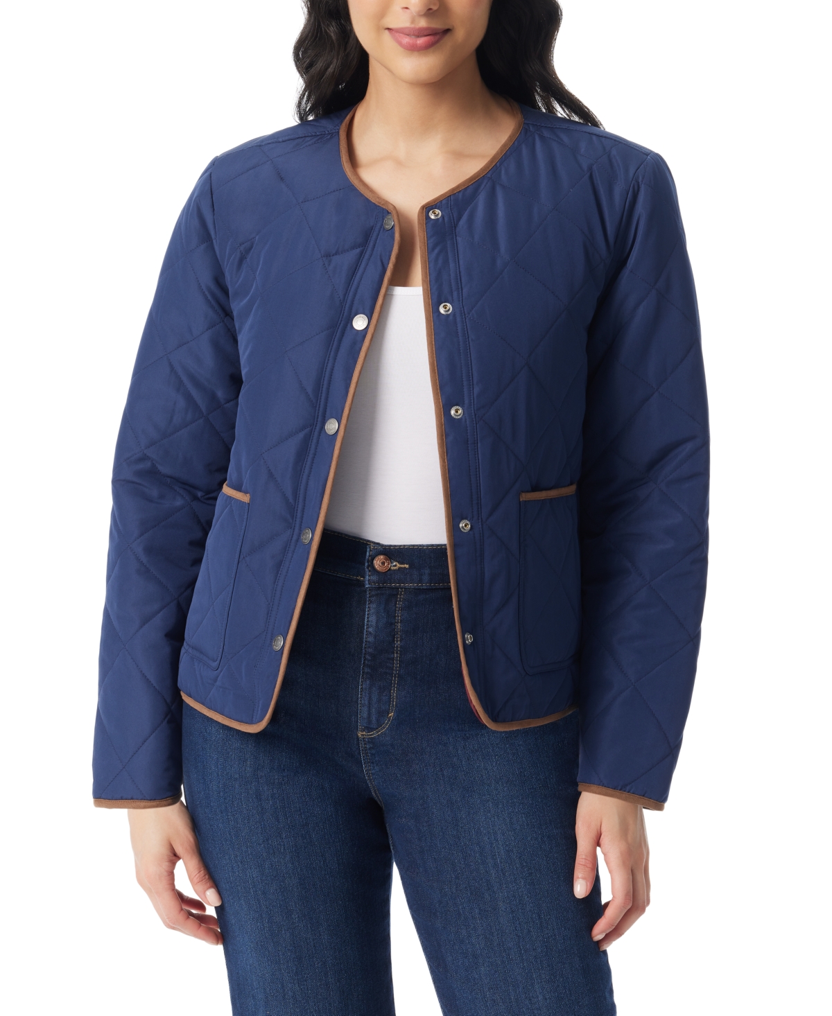 Click here for Gloria Vanderbilt Womens Quilted Reversible Jacket... prices