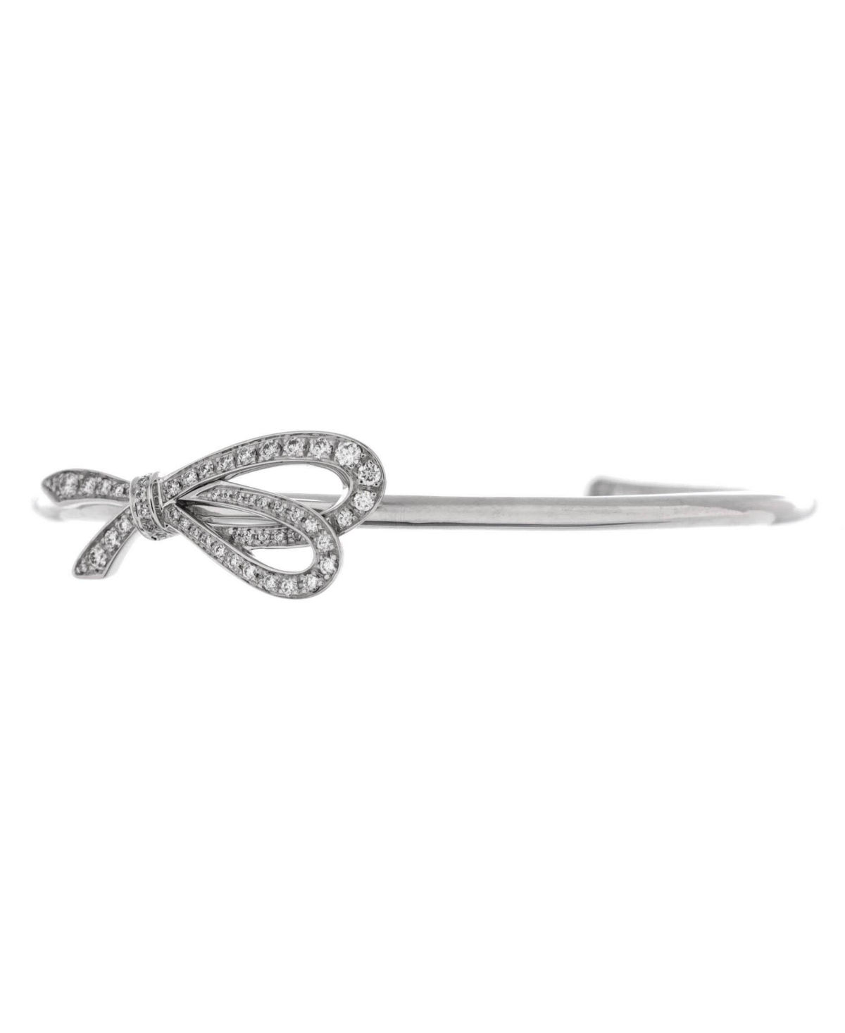 Click here for Pre-Owned Tiffany & Co. Bow Knot Cuff Bracelet - 1... prices