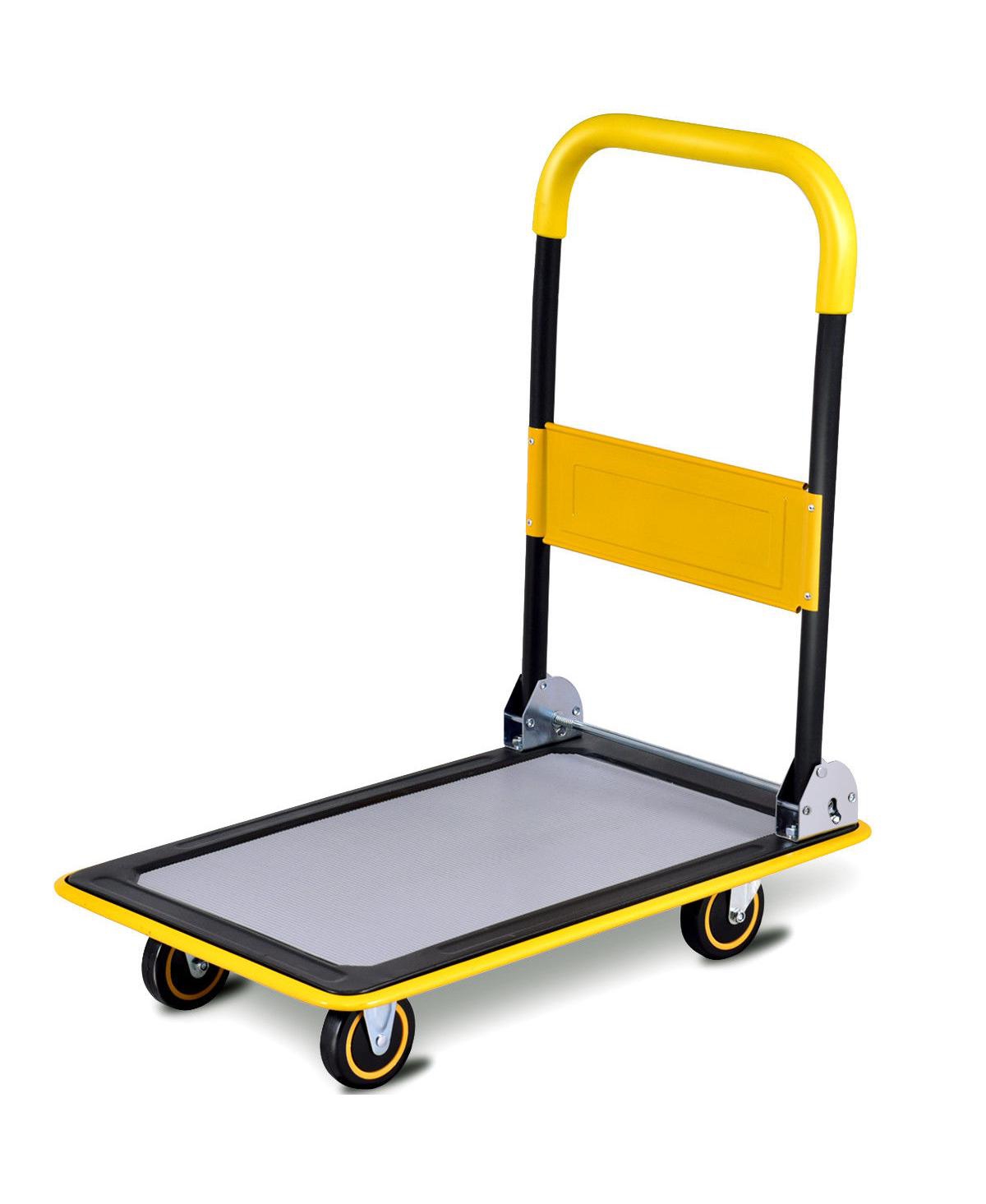 Click here for Costway 330lbs Folding Platform Cart Dolly Push Ha... prices