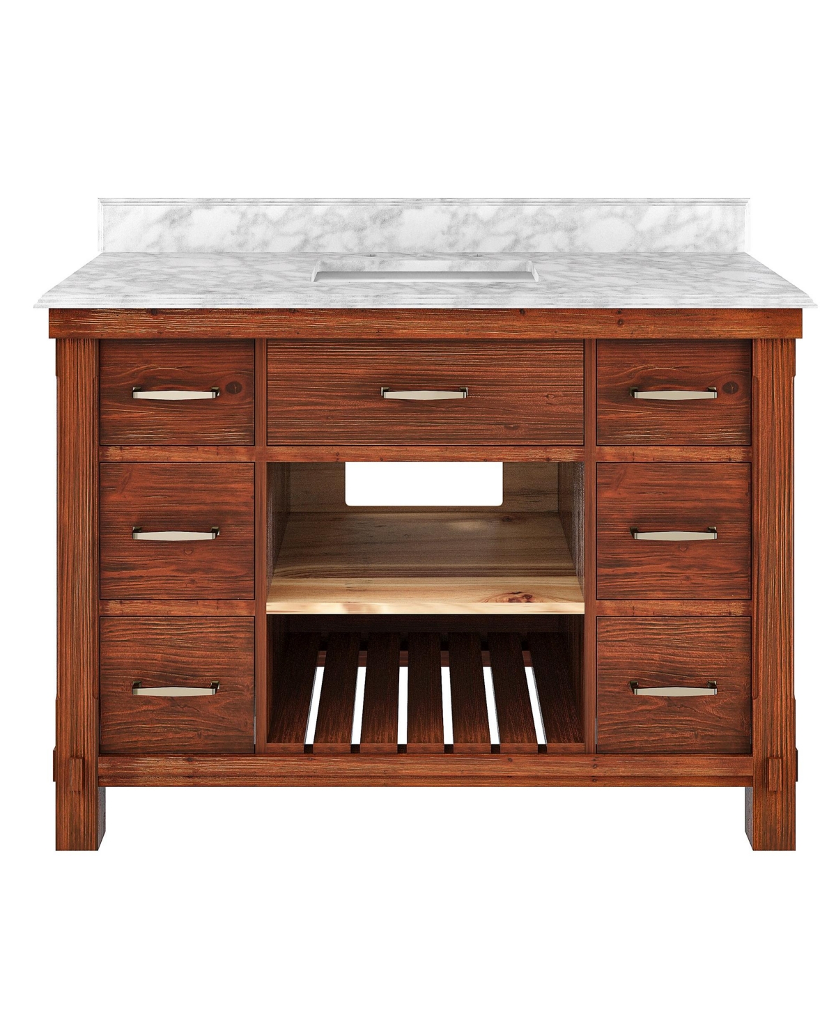 Click here for Casainc 48-Inch Solid Wood Bathroom Vanity with Ma... prices