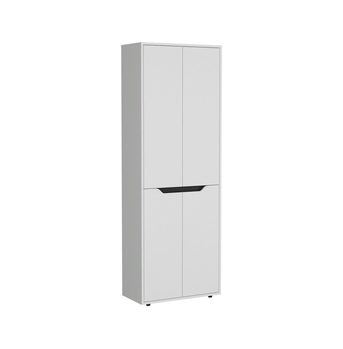 Click here for Tuhome Herrin Multistorage Kitchen Pantry White/Bl... prices