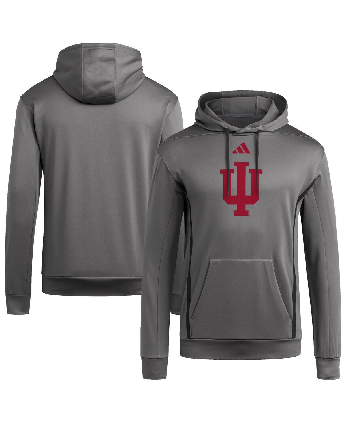Click here for Adidas Mens Gray Indiana Hoosiers Locker Logo Flee... prices