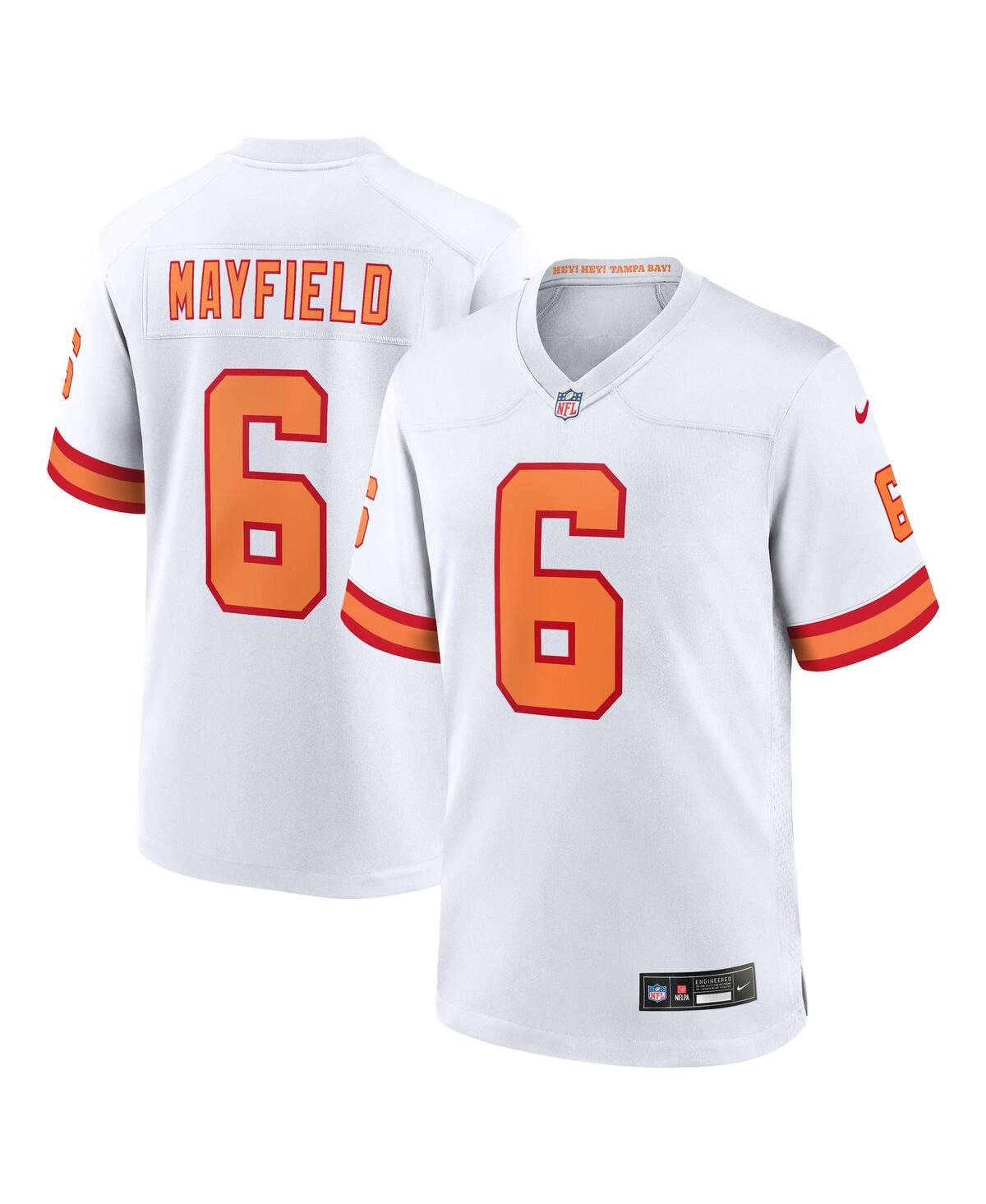 Click here for Nike Mens Baker Mayfield White 76 Tampa Bay Buccan... prices