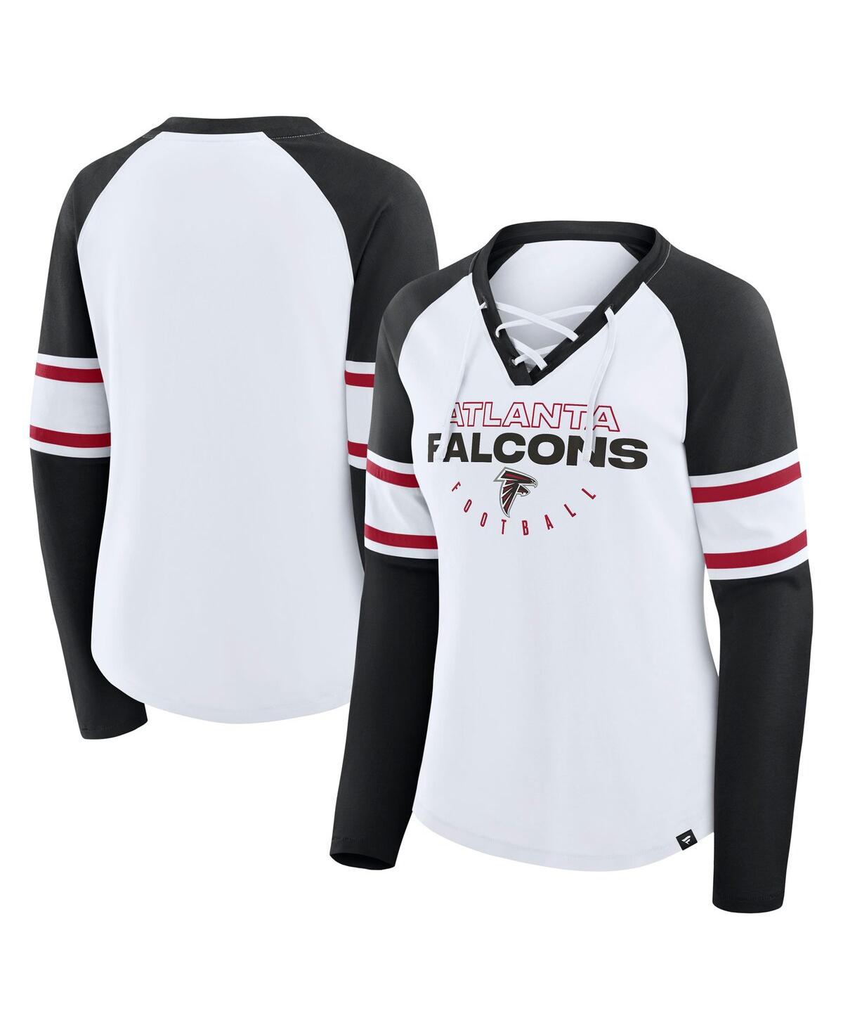 Click here for Fanatics Womens White/Black Atlanta Falcons Redzon... prices