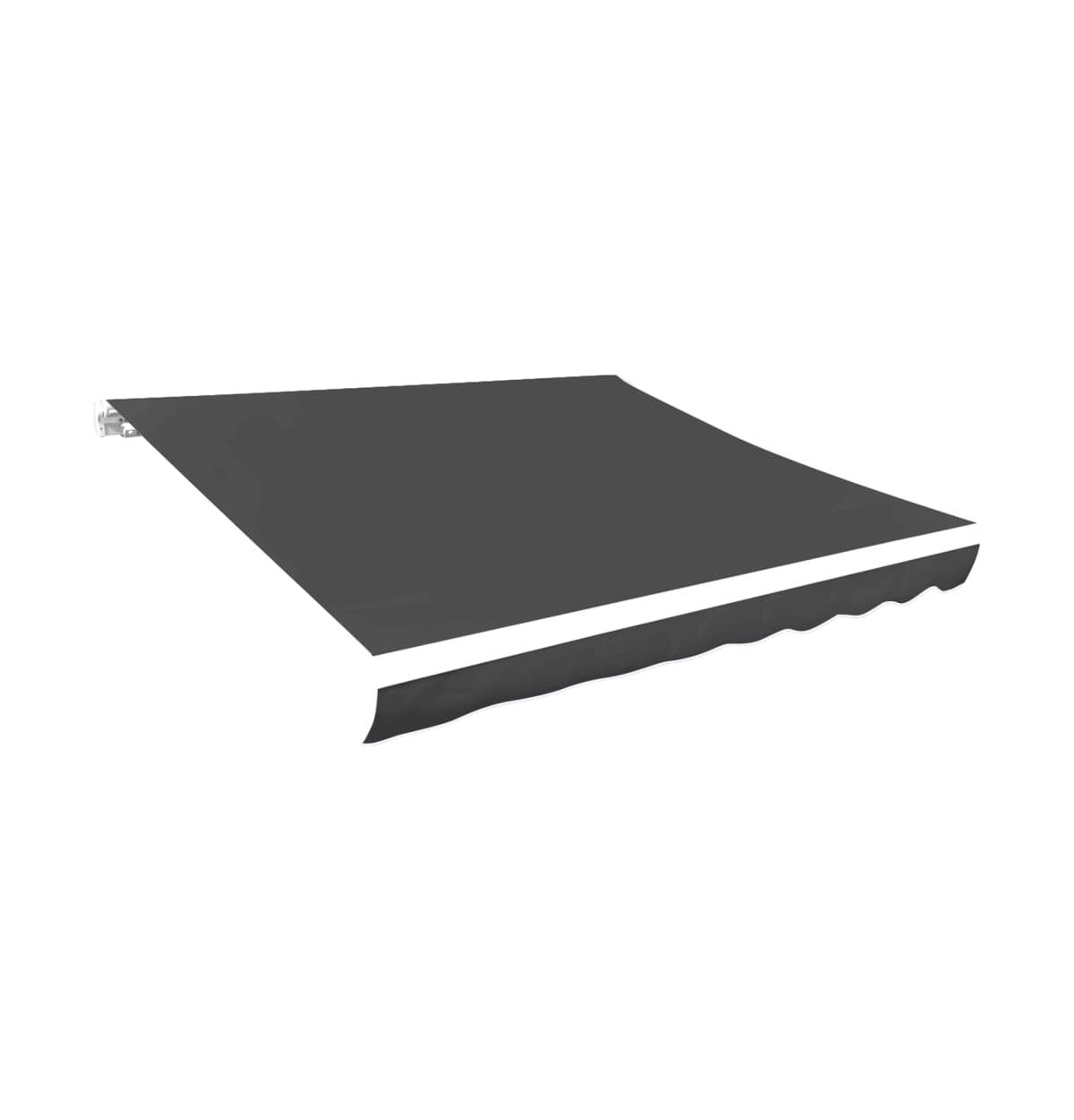 Click here for vidaXL Awning Anthracite Polyester with Pu coating... prices