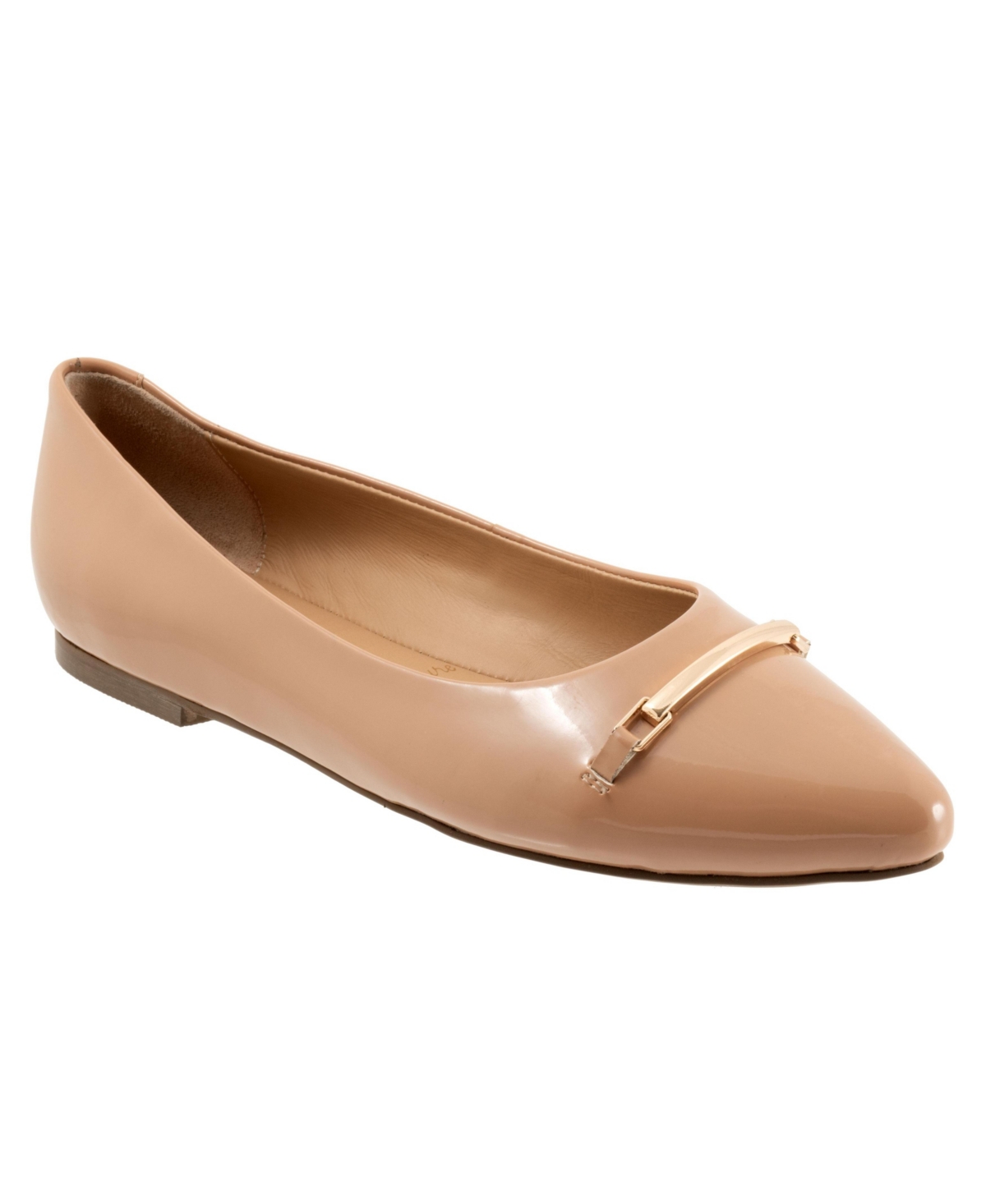 Click here for Everly Flat - Beige patent prices