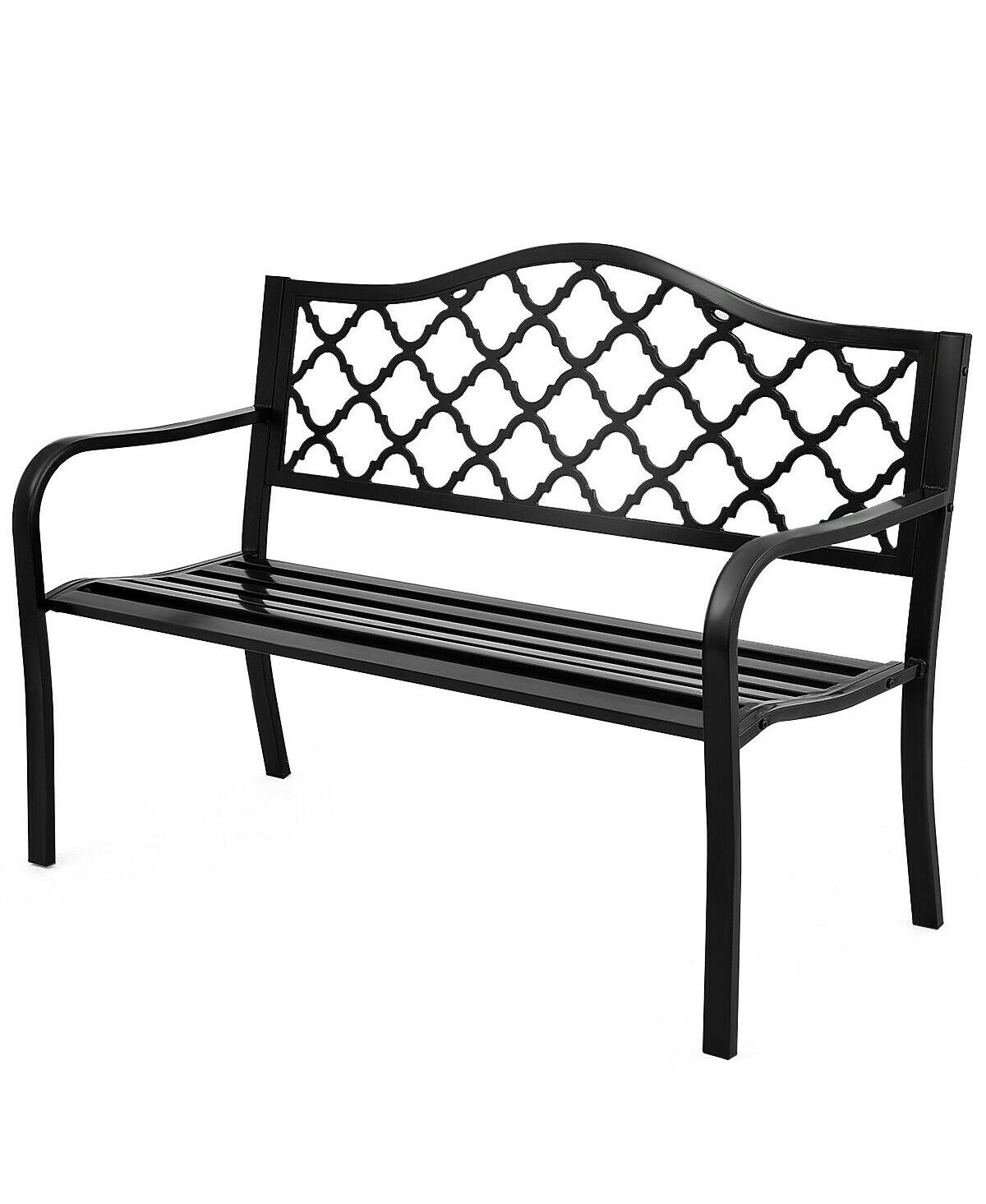 Click here for 50 Patio Garden Bench Loveseats Park Yard Furnitur... prices