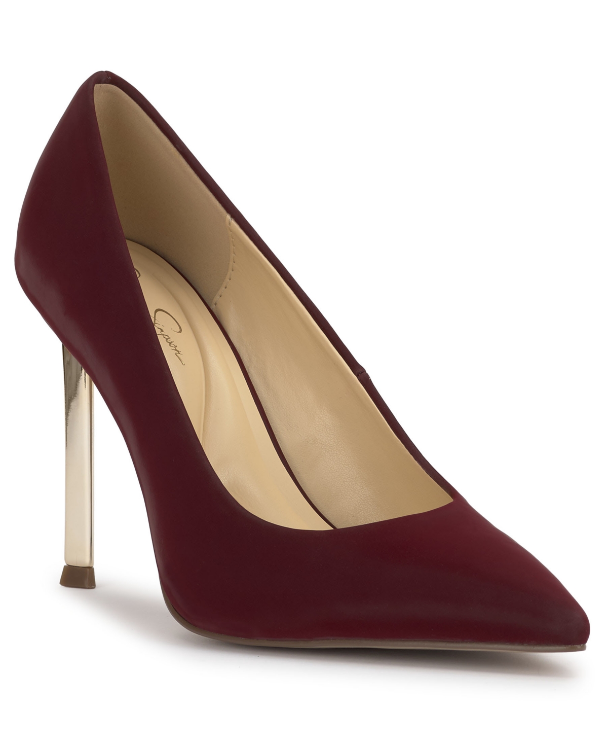Jessica Simpson Womens Kheloe Stiletto Pumps - Red