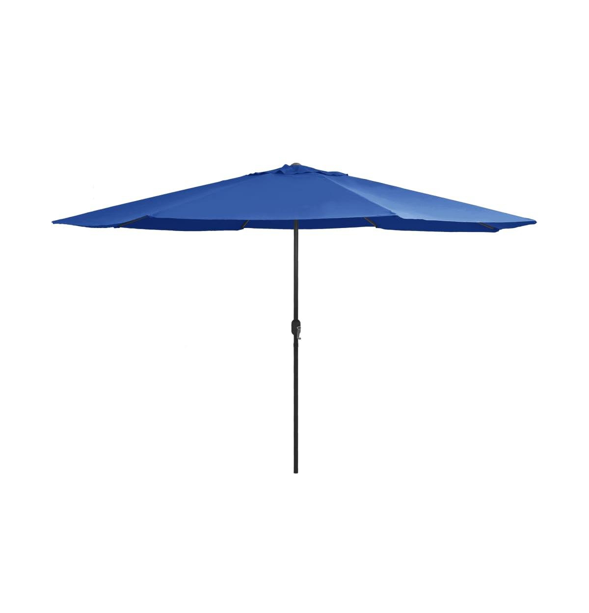 Click here for Garden Parasol Azure Blue 100 polyester  metal Lar... prices