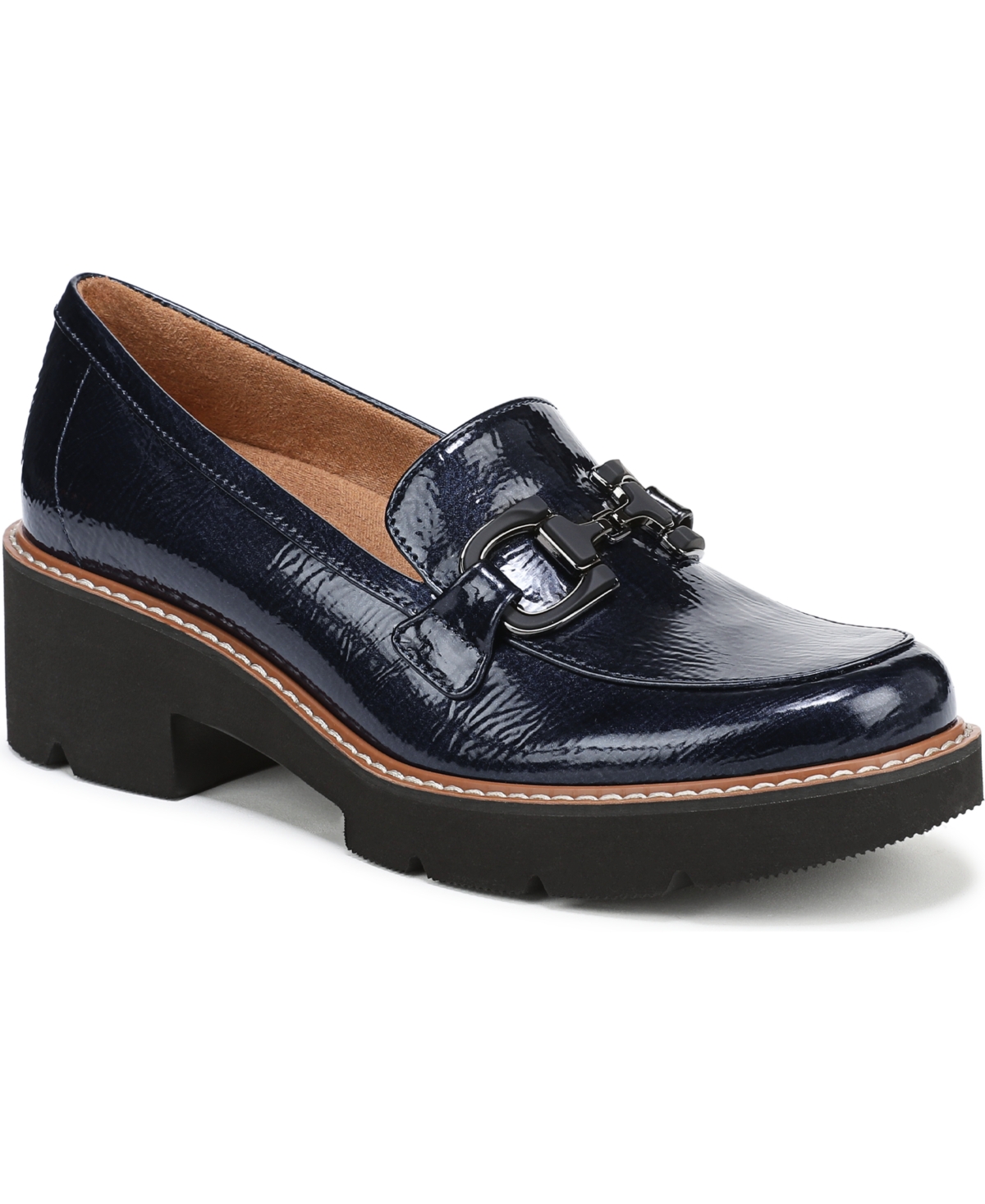 Click here for Naturalizer Womens Corrine Slip-On Loafers - Navy... prices