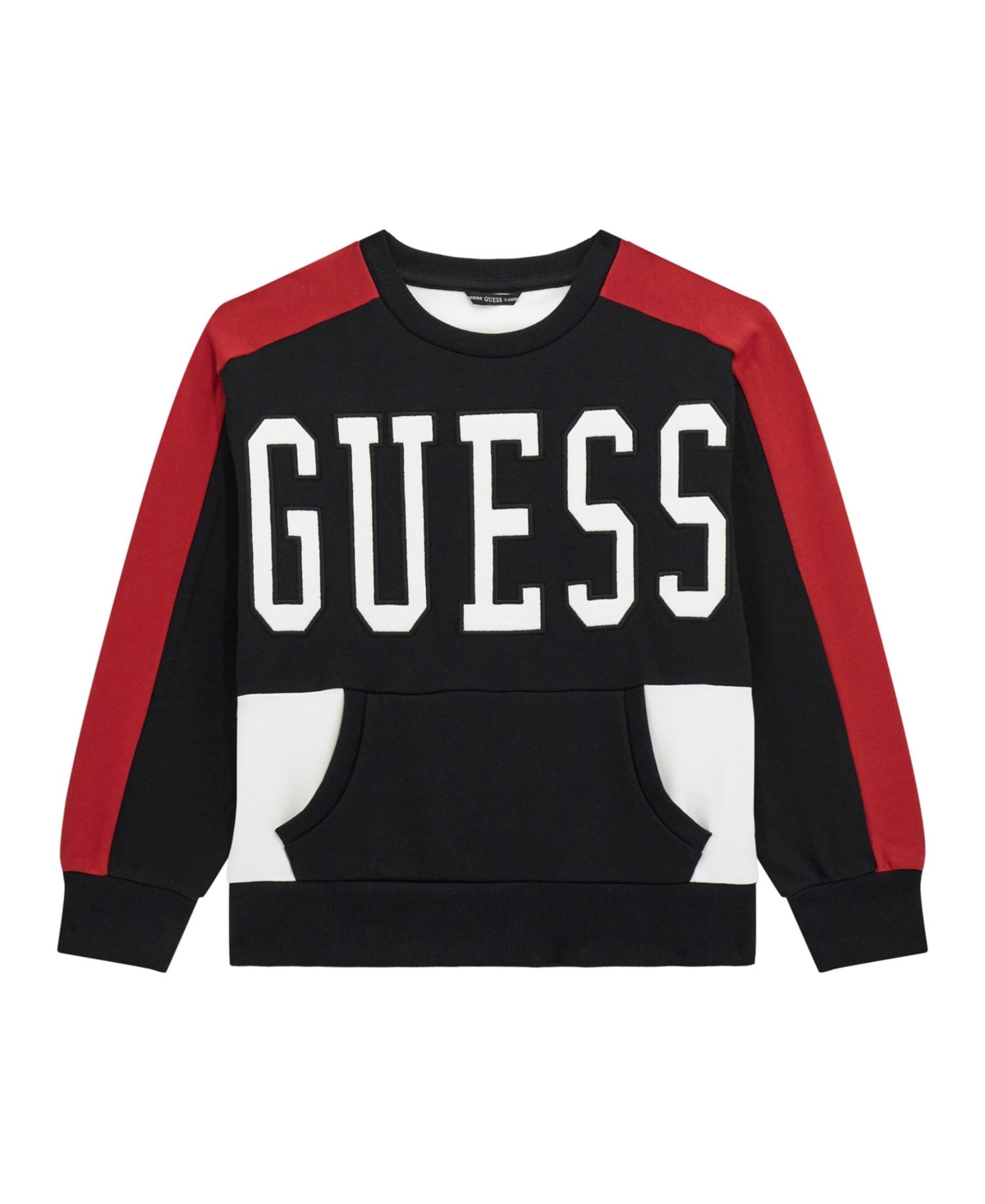 Click here for Guess Boys 8-18 Oversized Crewneck Sweatshirt - Bl... prices
