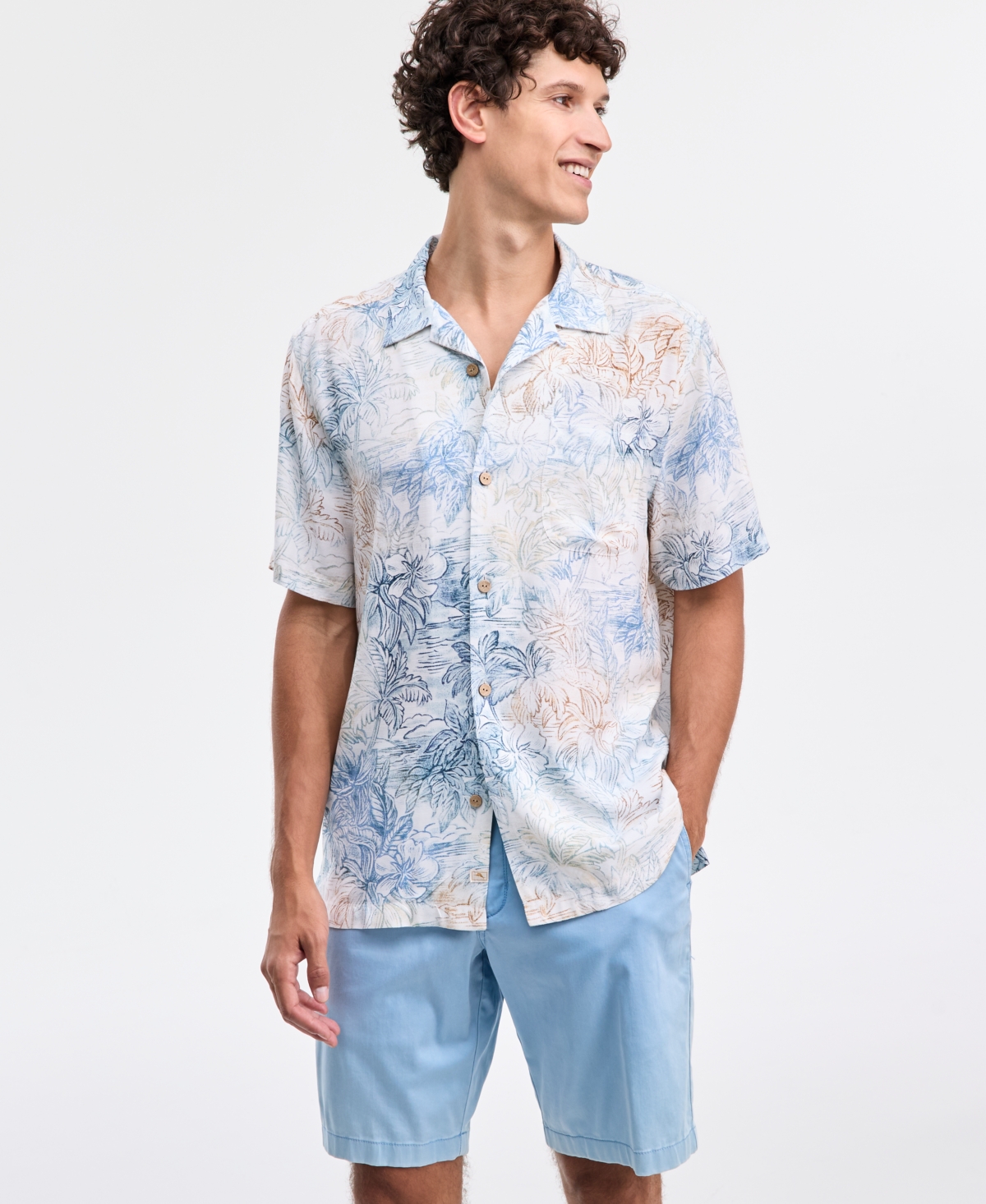 Click here for Tommy Bahama Mens Veracruz Cay La Blanca I Shirt -... prices