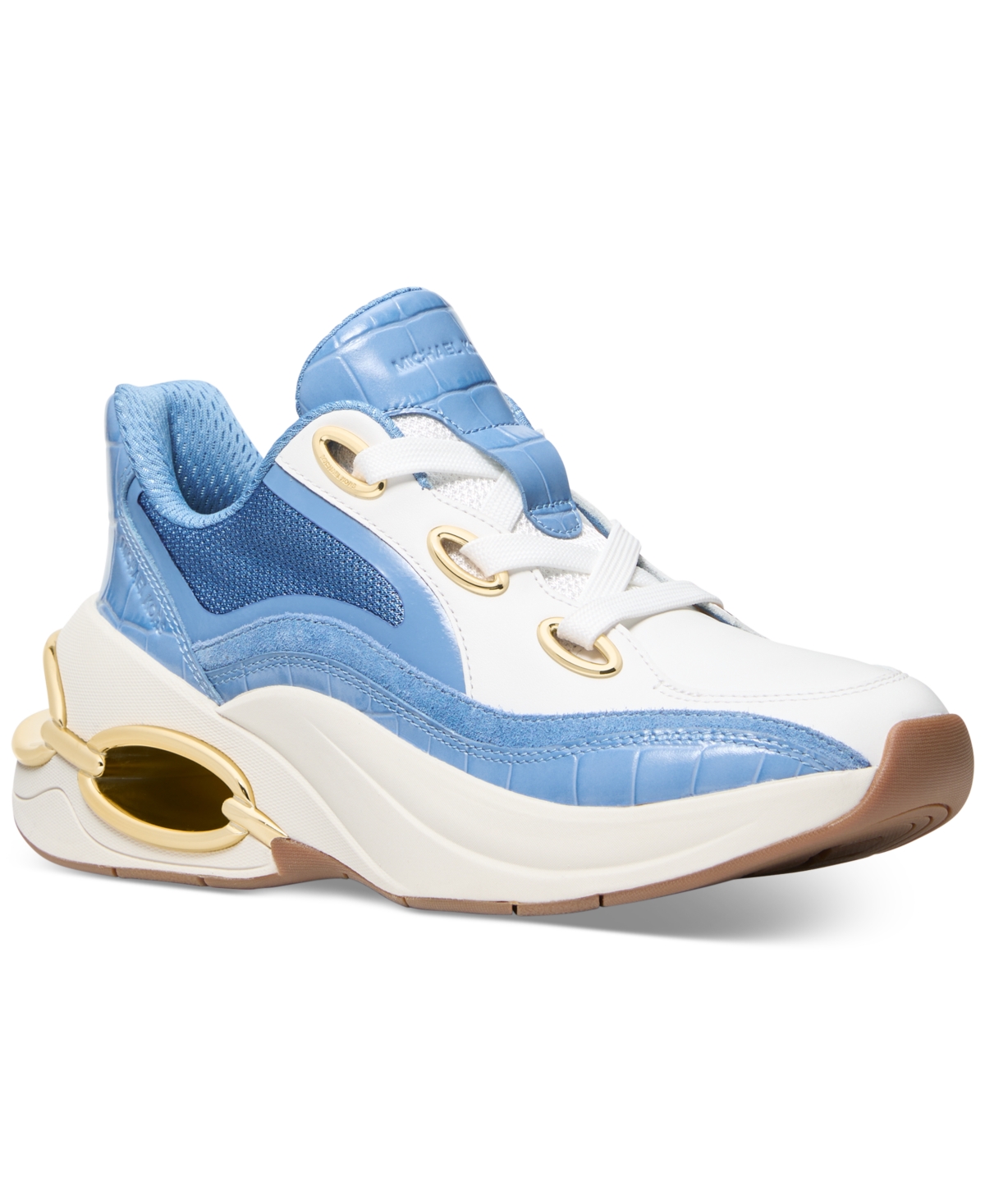 Click here for Michael Kors Womens Toni Lace-Up Trainer Sneakers... prices
