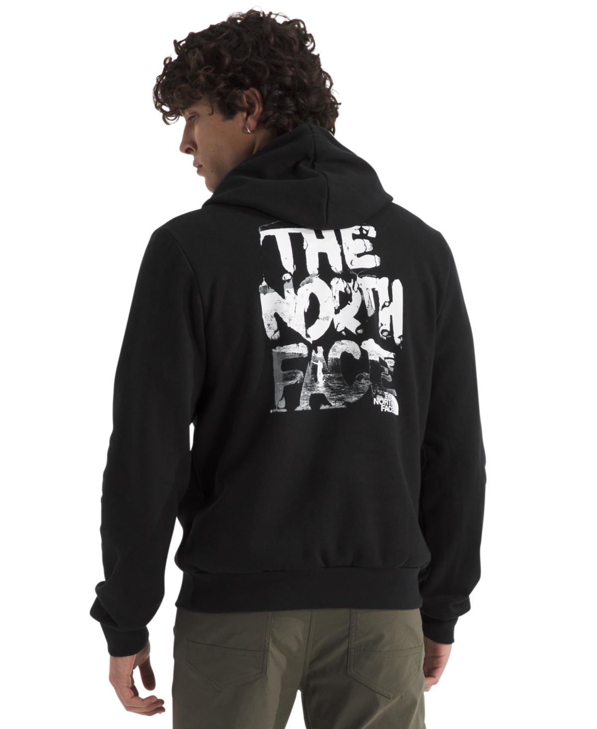 The North Face Mens Evolution Nature Exposure Graphic Hoodie - Black