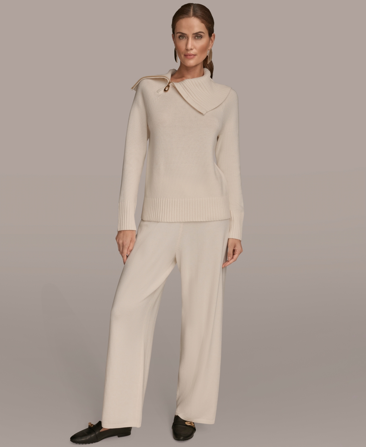 Click here for Donna Karan New York Womens Asymmetric Sweater - C... prices