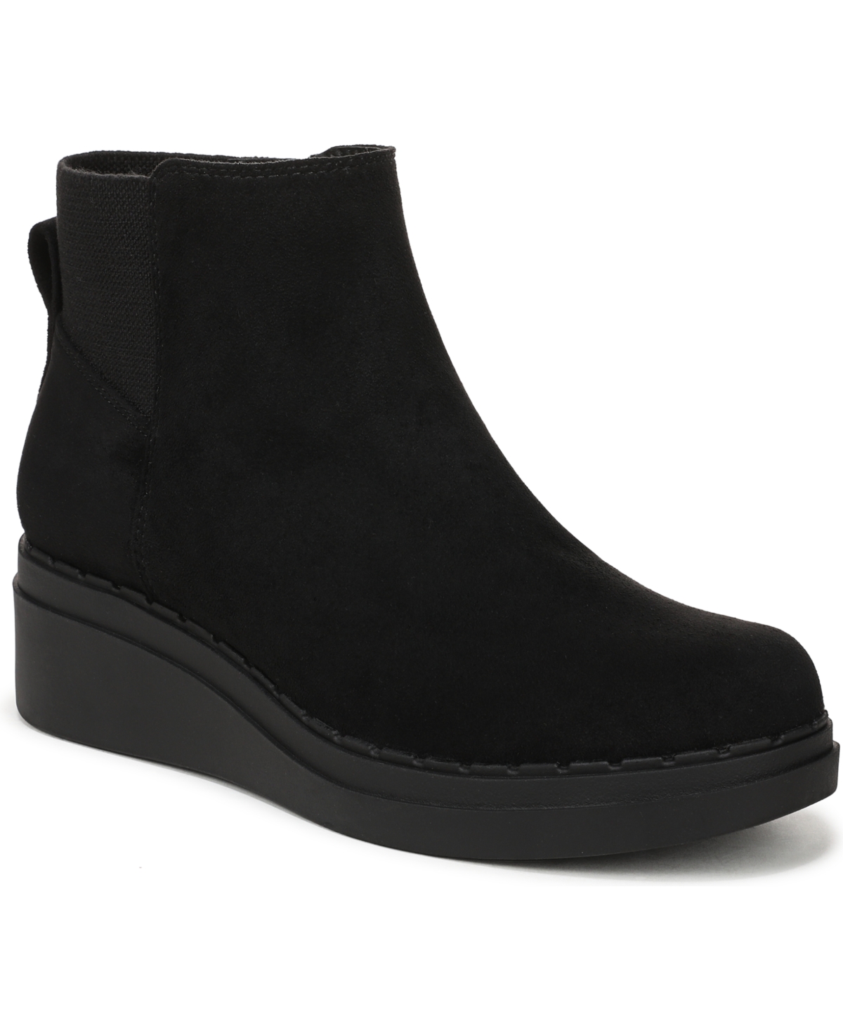 Click here for LifeStride Womens Dubliner Wedge Zip Short Boots -... prices