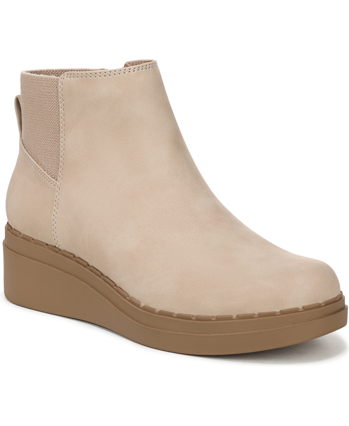 Click here for LifeStride Womens Dubliner Wedge Zip Short Boots -... prices