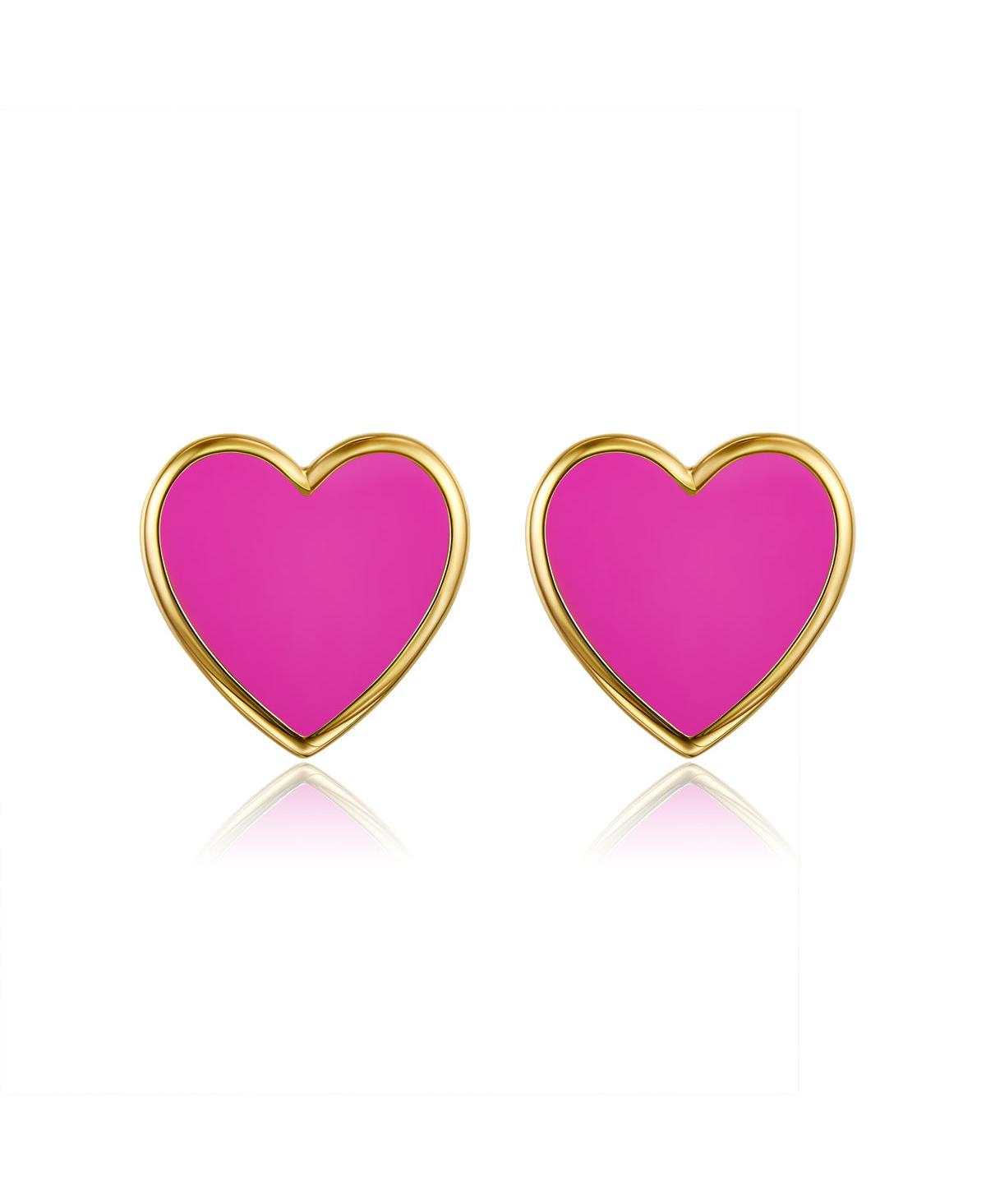 Click here for Anna Zuckerman Petit Love Studs in Rose - Rose prices