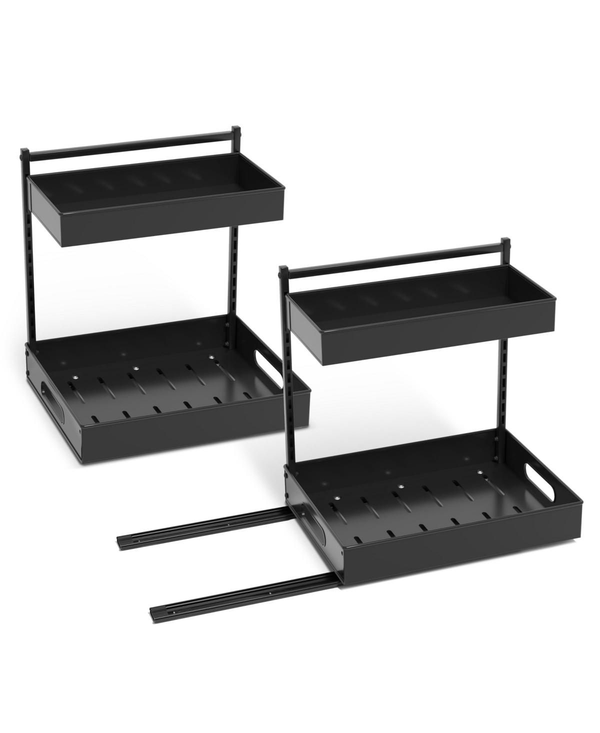 Click here for Sorbus 2 Pack 2-Tier Pull-Out Under Sink Organizer... prices
