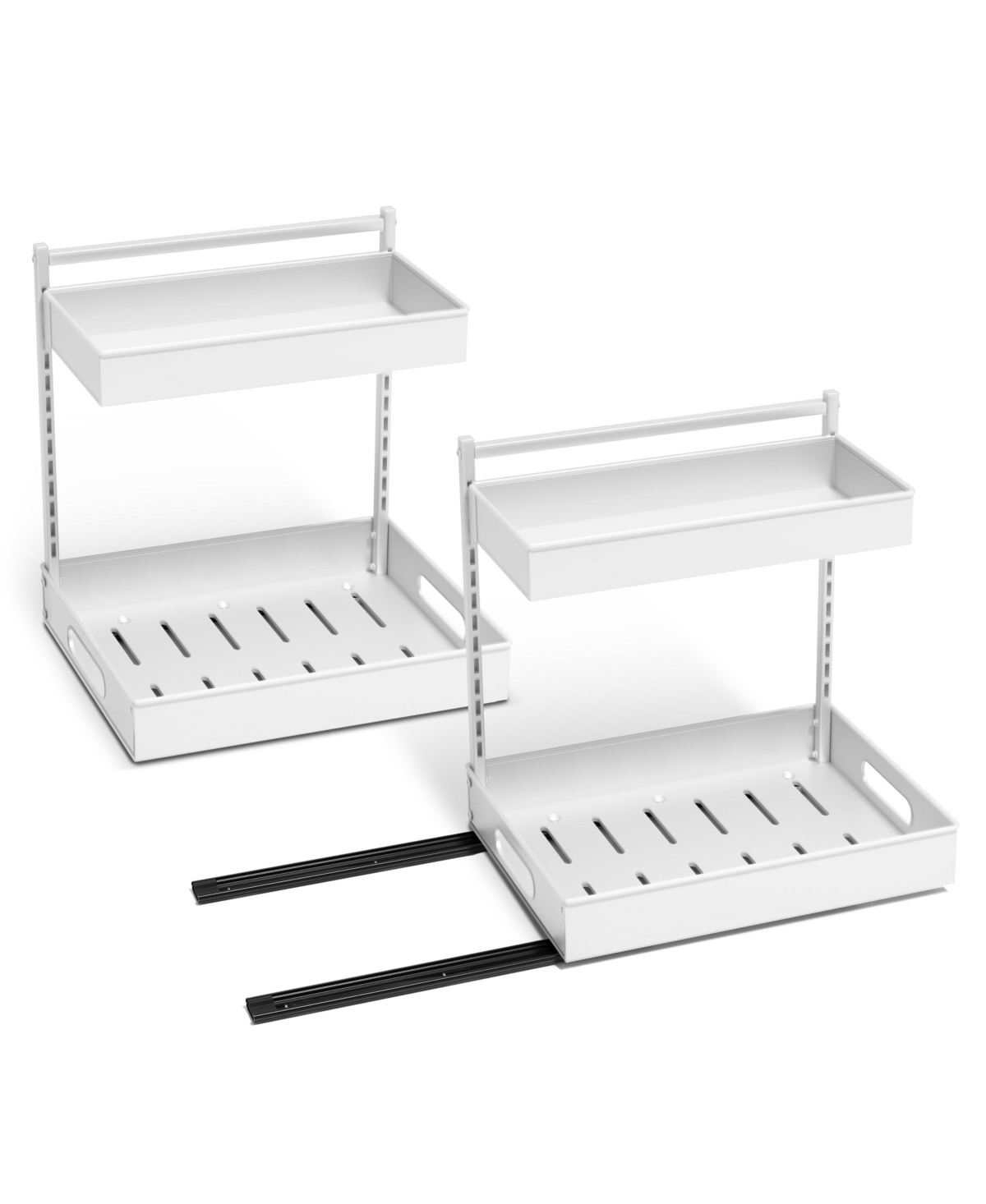 Click here for Sorbus 2 Pack 2-Tier Pull-Out Under Sink Organizer... prices