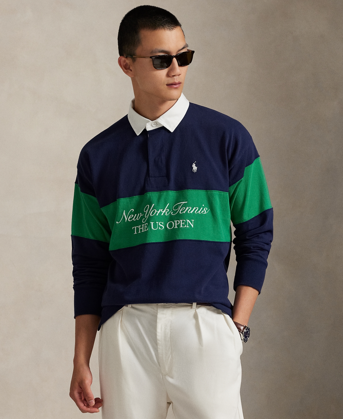 Click here for Polo Ralph Lauren Mens Us Open 2025 Vintage Fit Ru... prices