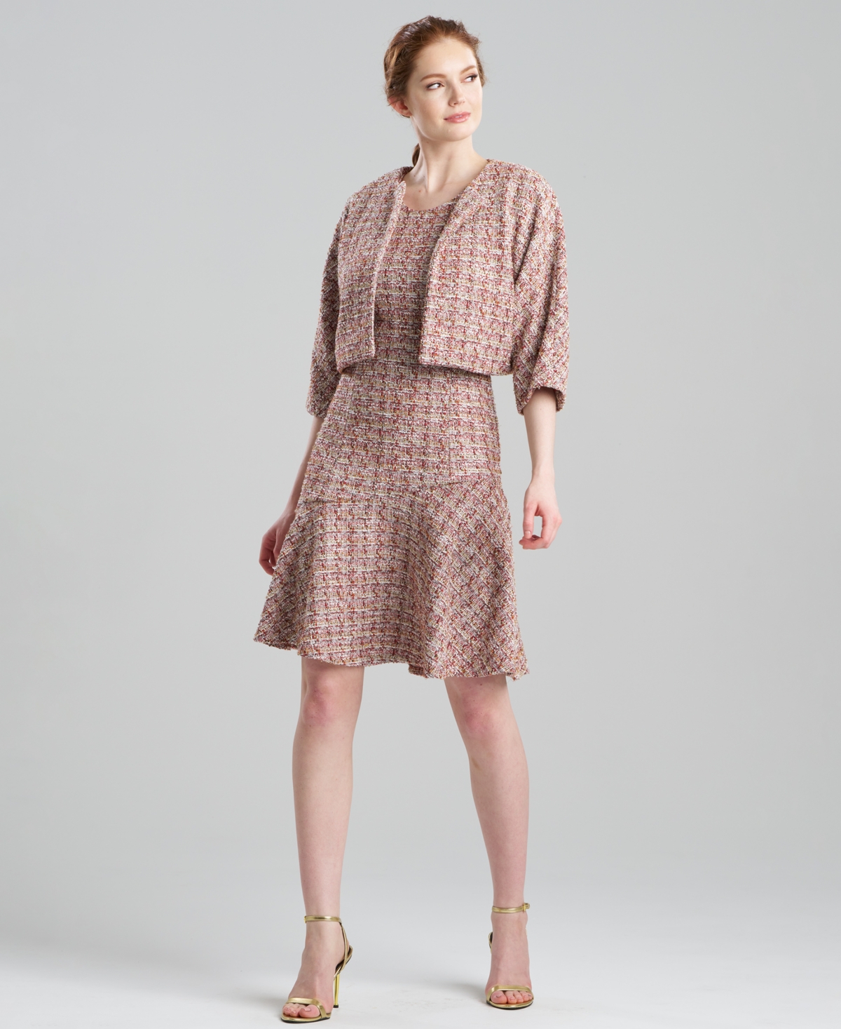 Click here for Natori Womens Open Front Jacket - Multi prices