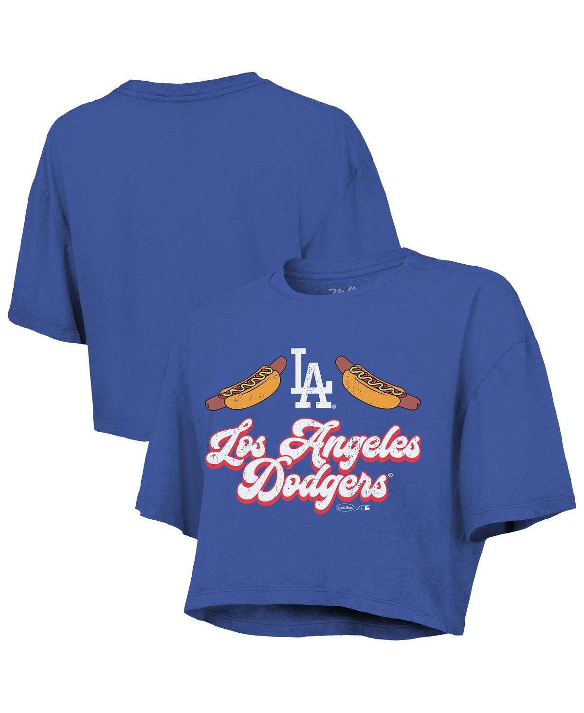 Click here for Majestic Womens Royal Los Angeles Dodgers Boxy Cro... prices