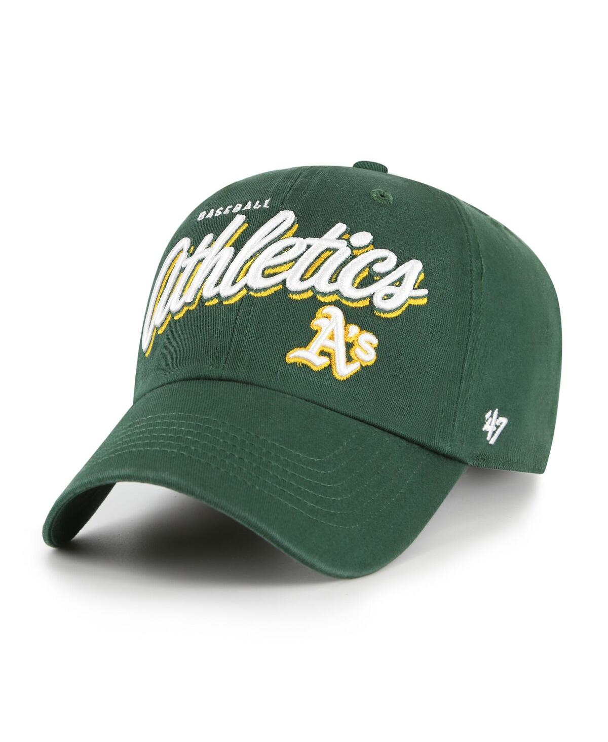 Click here for 47 Brand Womens Green Athletics Ariana Clean Up Ad... prices