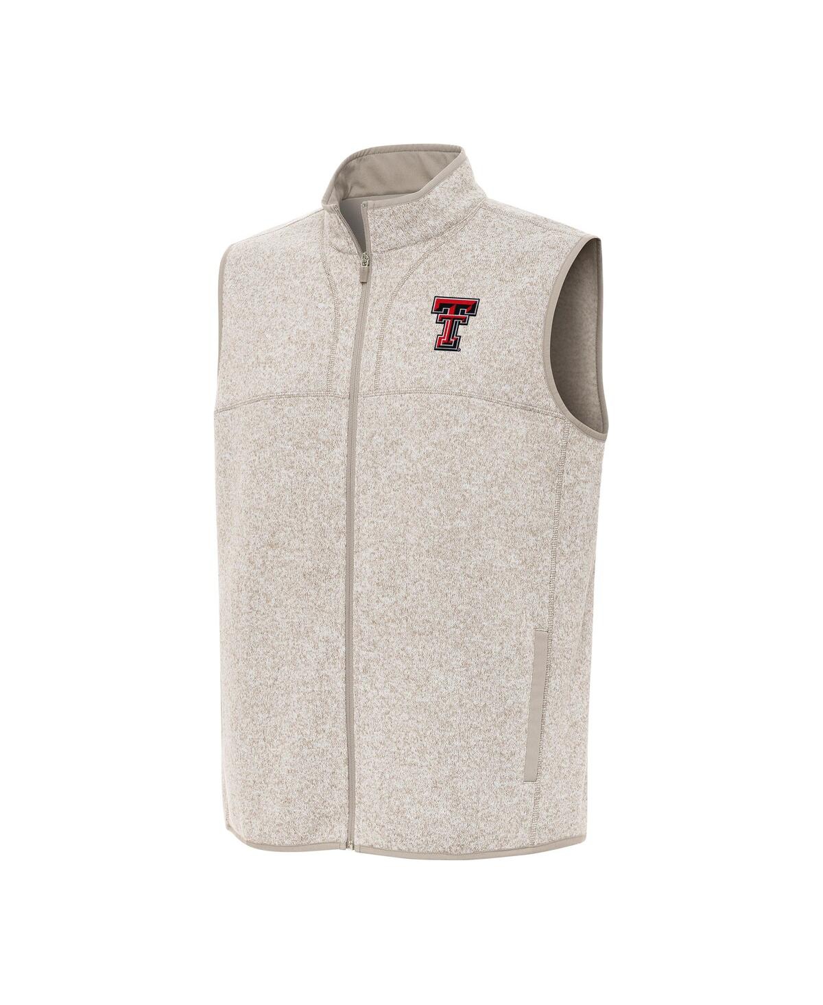 Click here for Antigua Mens Oatmeal Texas Tech Red Raiders Fortun... prices