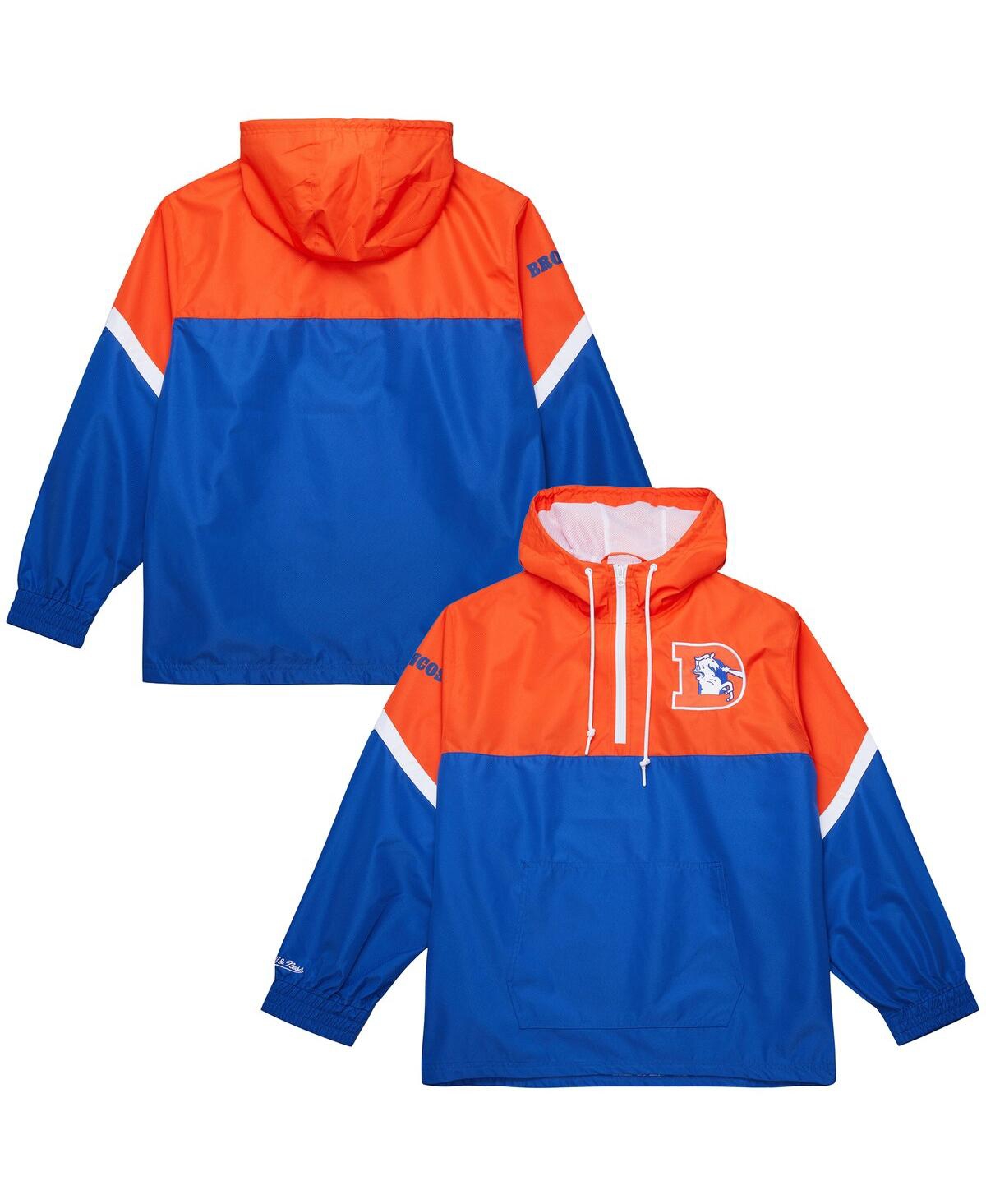 Click here for Mitchell & Ness Mens Orange/Royal Denver Broncos T... prices