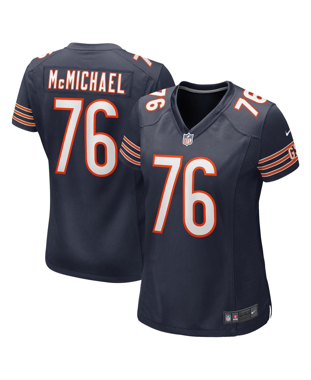 Click here for Nike Womens Steve McMichael Navy Chicago Bears Ret... prices